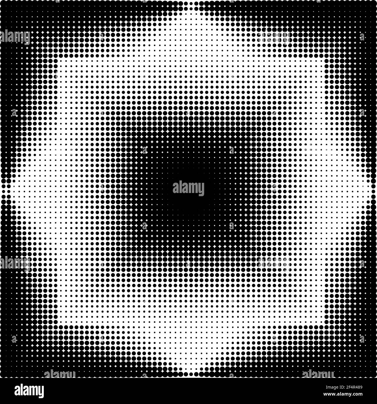 Geometric Shape Halftone Vector Illustration Stock Vector Image & Art ...