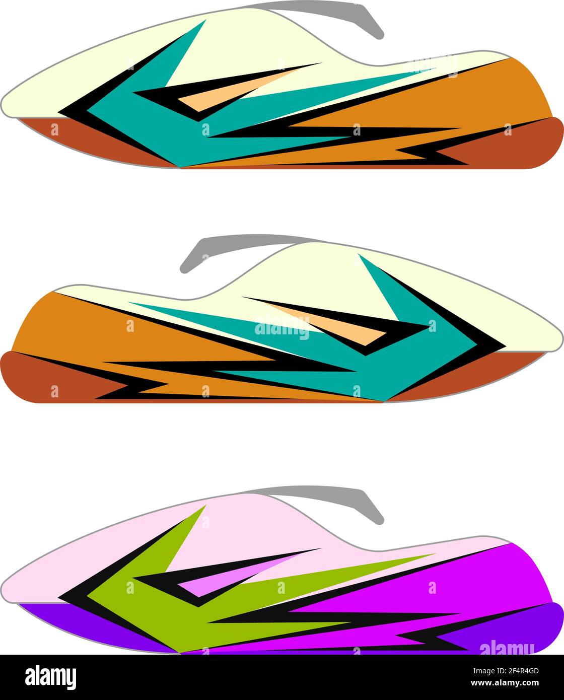 Snowmobile, Snow Machine, Motorcycle, Bike, Scooter Graphics, Stripe ...