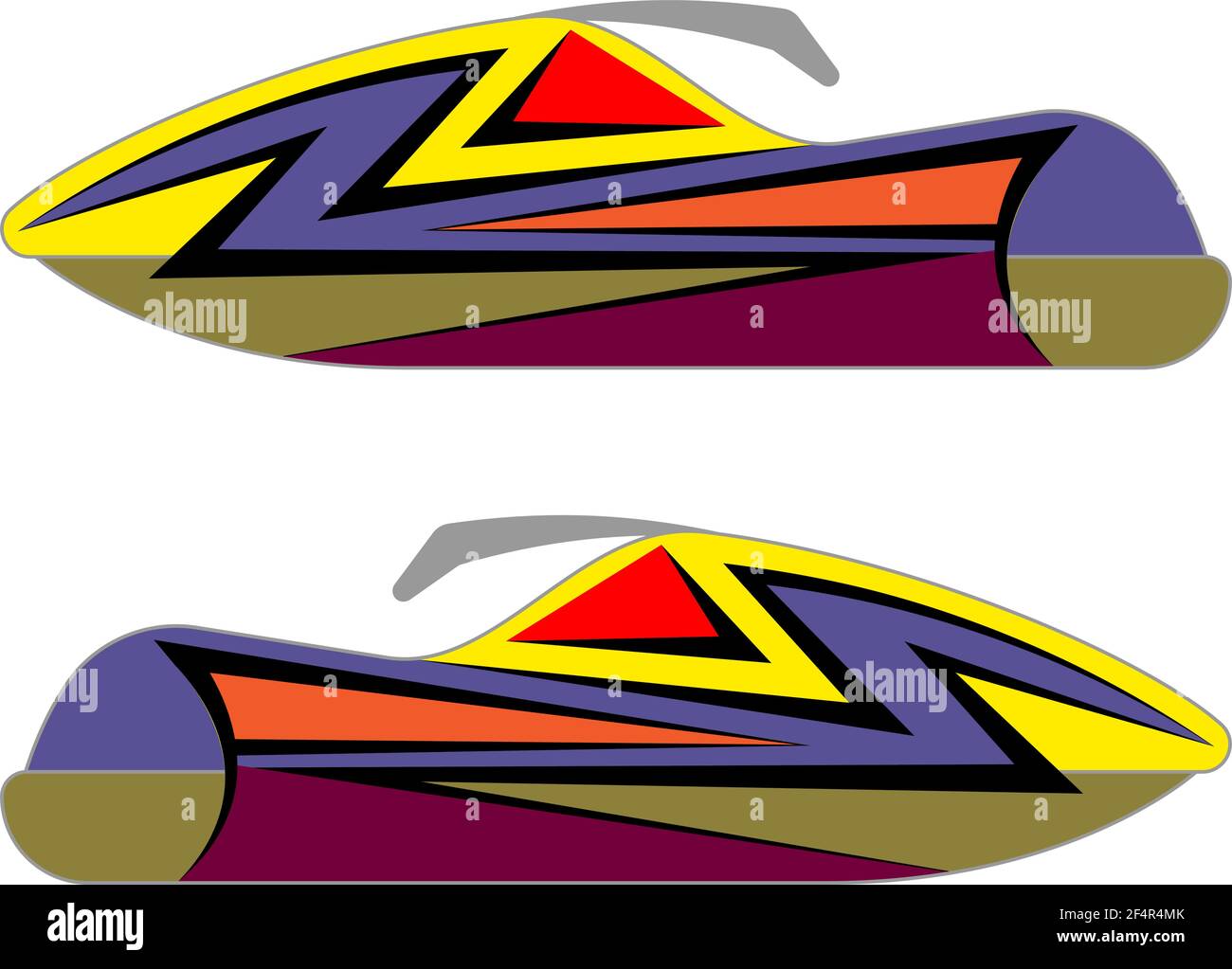 Snowmobile marks hi-res stock photography and images - Alamy