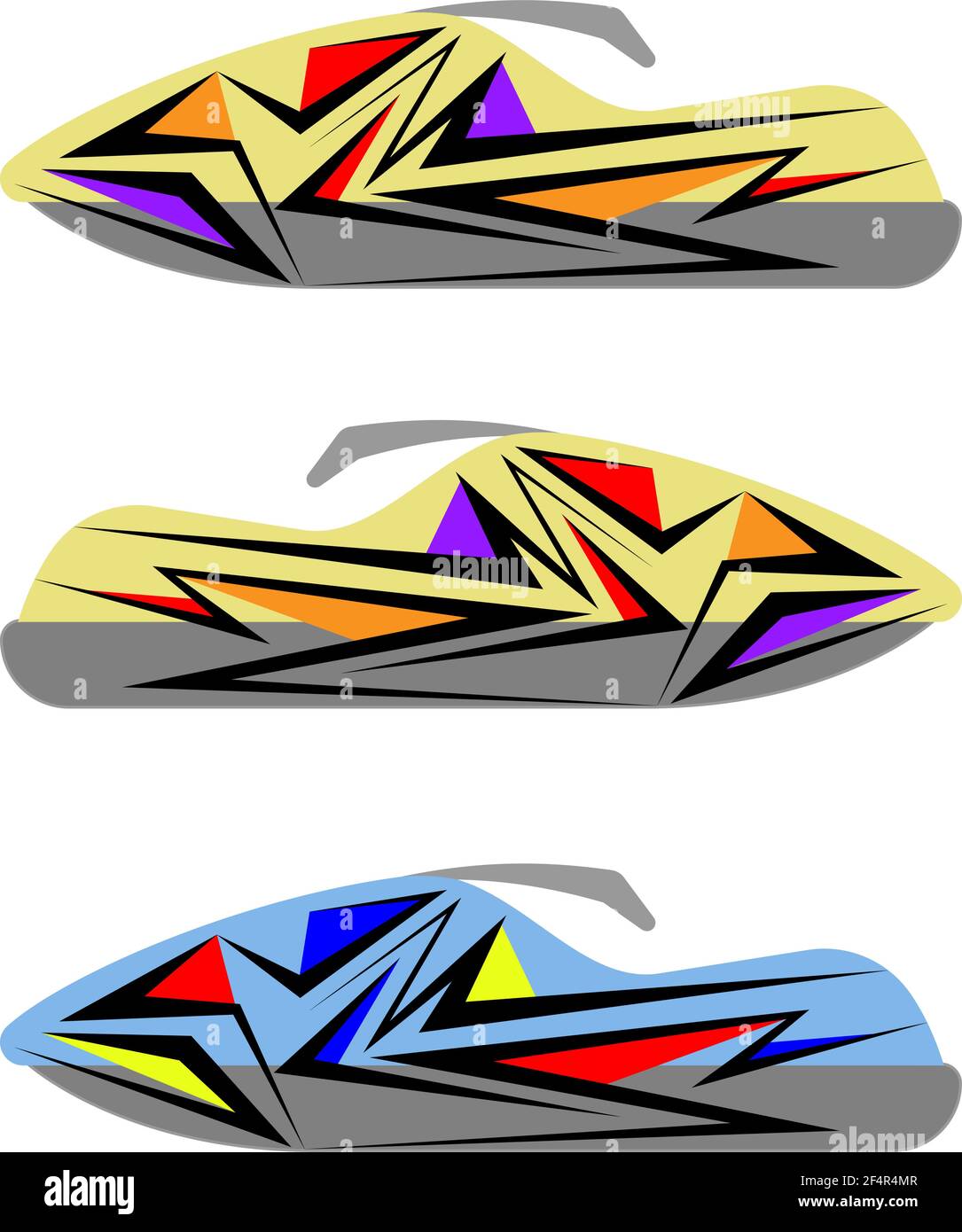 Snowmobile, Snow Machine, Motorcycle, Bike, Scooter Graphics, Stripe ...