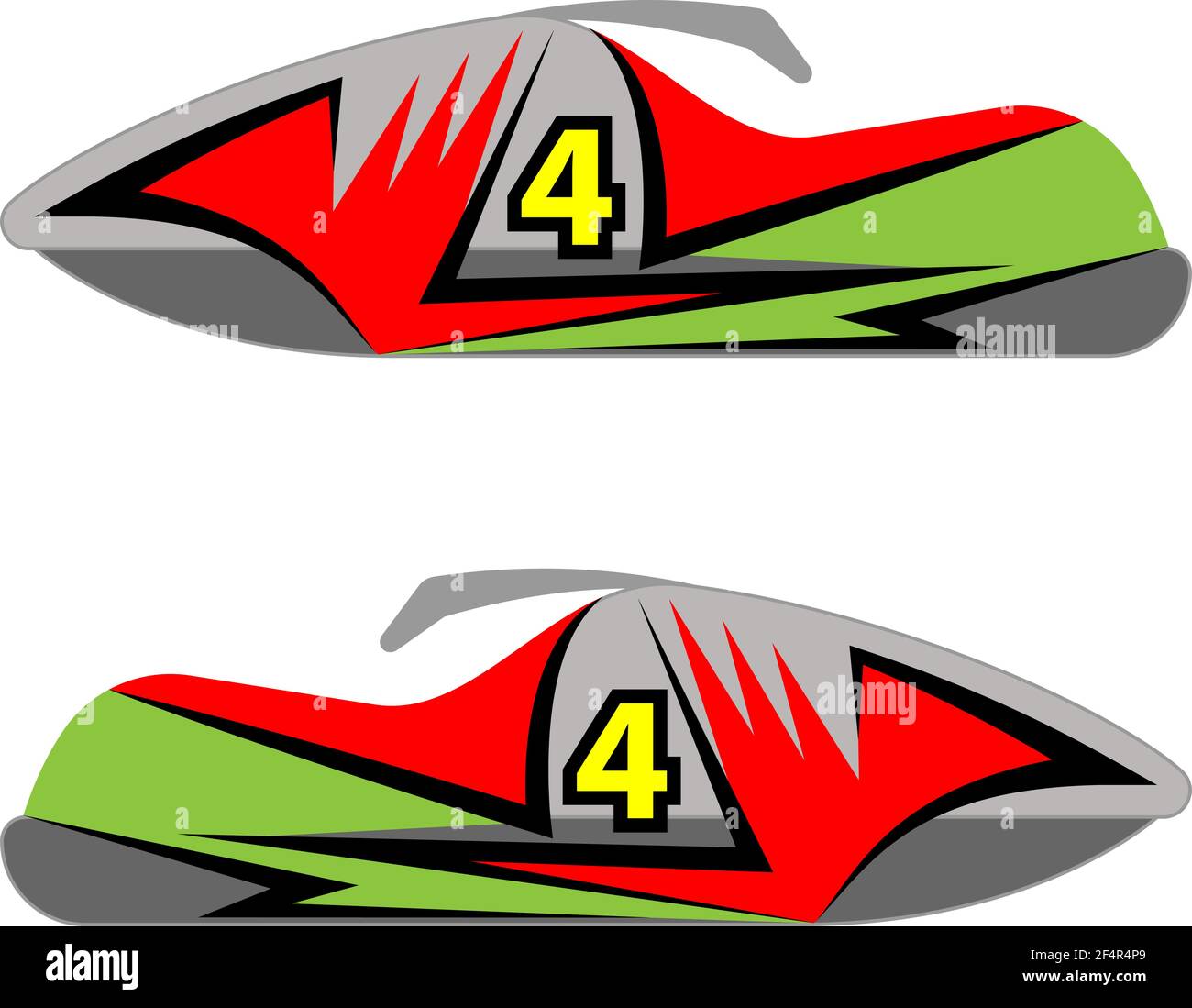 Snowmobile, Snow Machine, Motorcycle, Bike, Scooter Graphics, Stripe ...