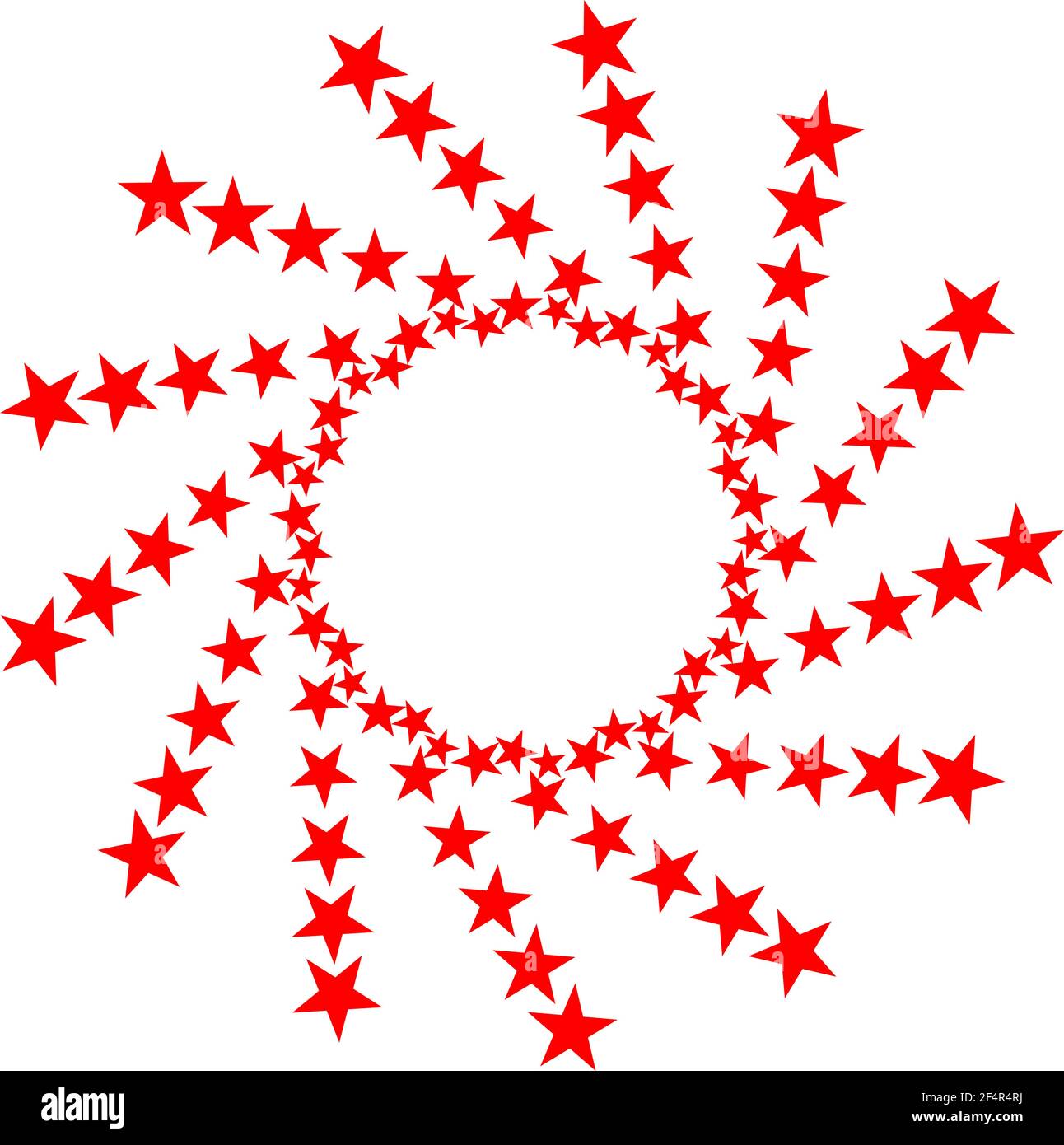 Stars In Circle Vector Illustration Stock Vector Image & Art - Alamy