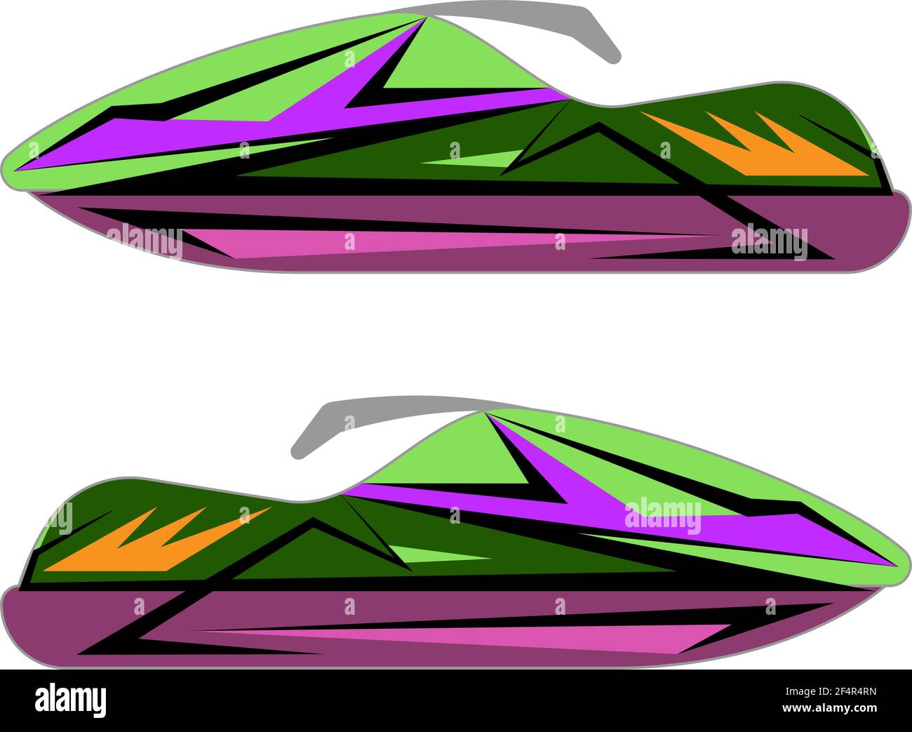 Scooter decal Stock Vector Images - Alamy