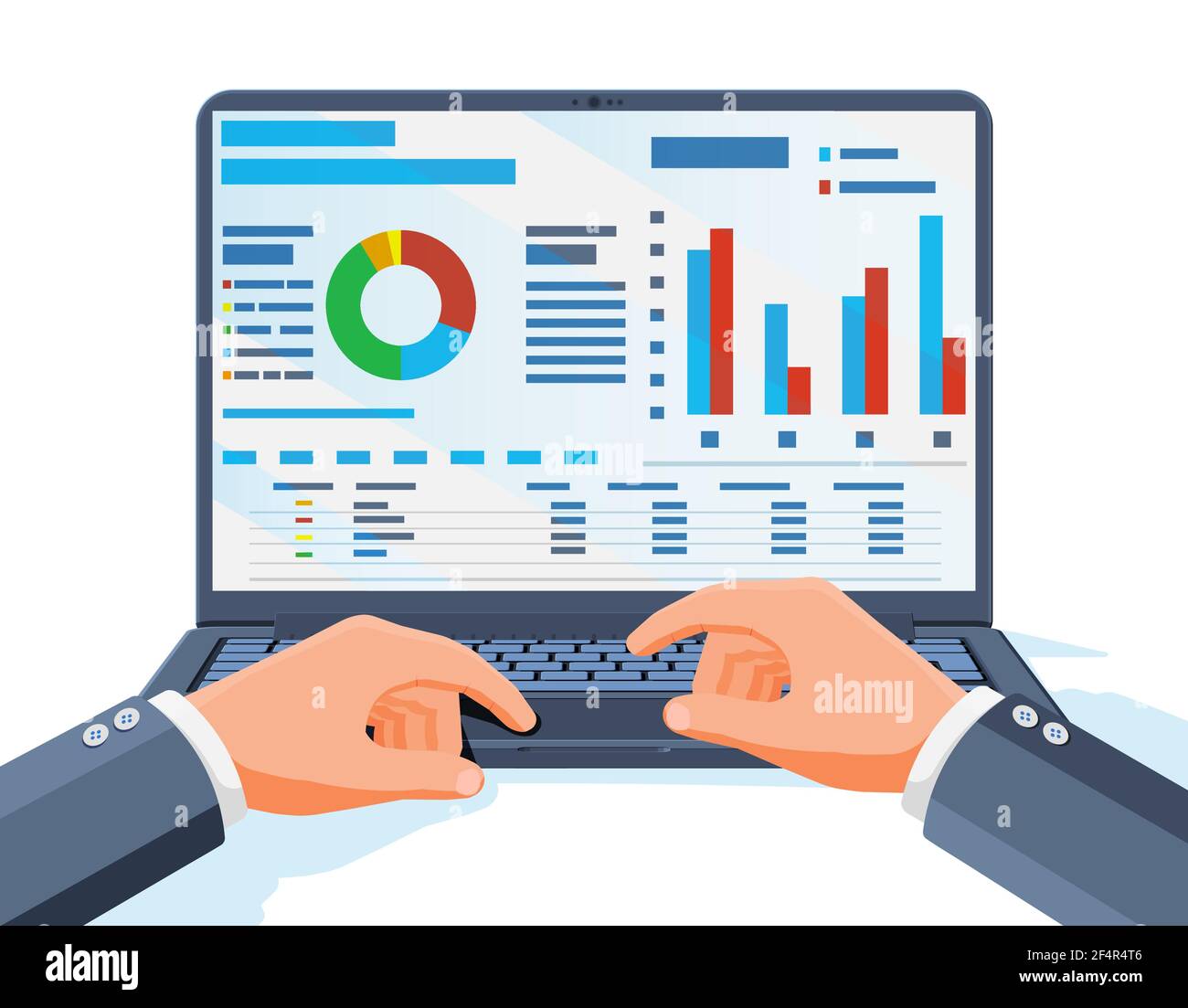 Analytical device Stock Vector Images - Alamy