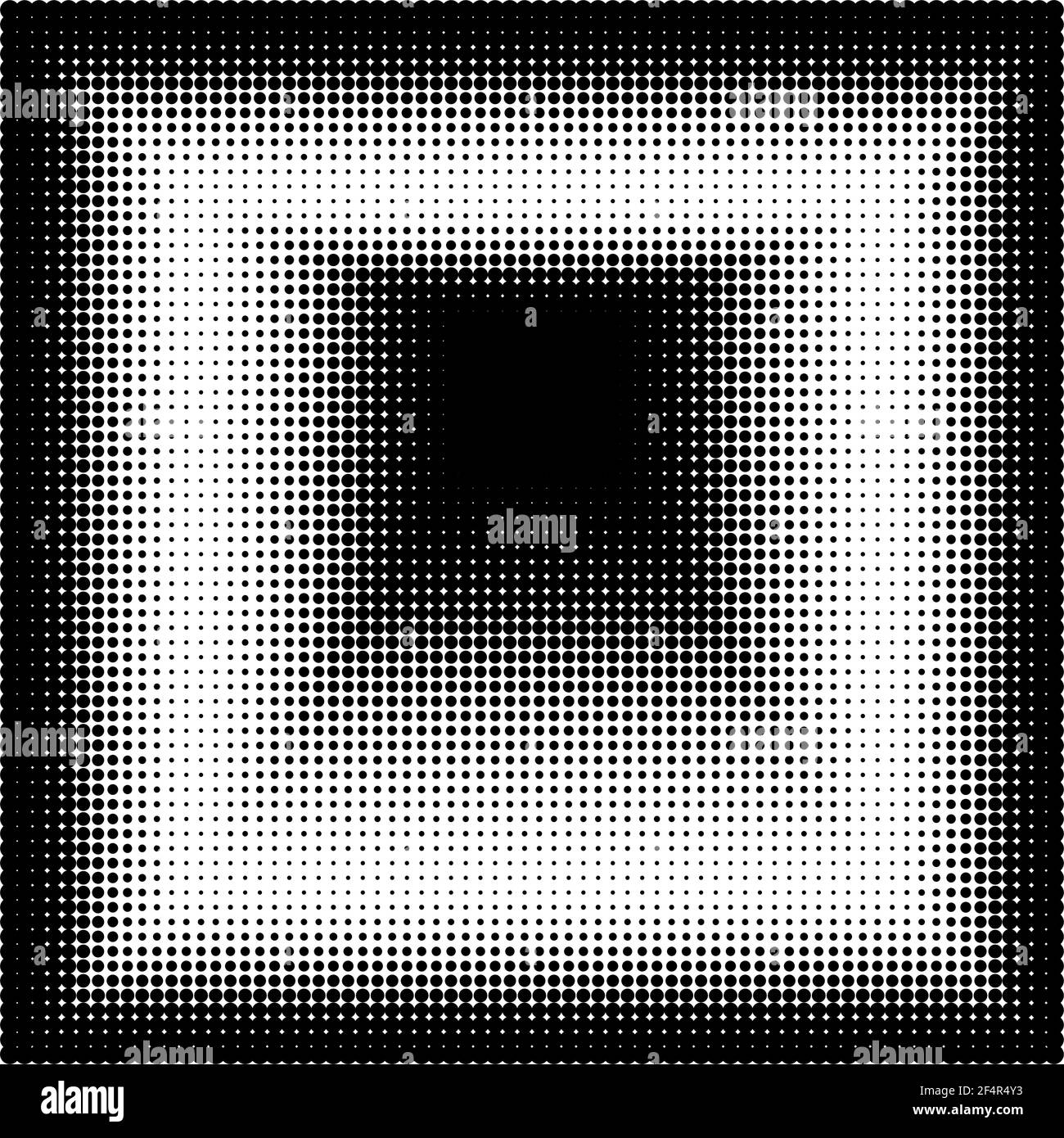 Geometric Shape Halftone Vector Illustration Stock Vector Image & Art ...