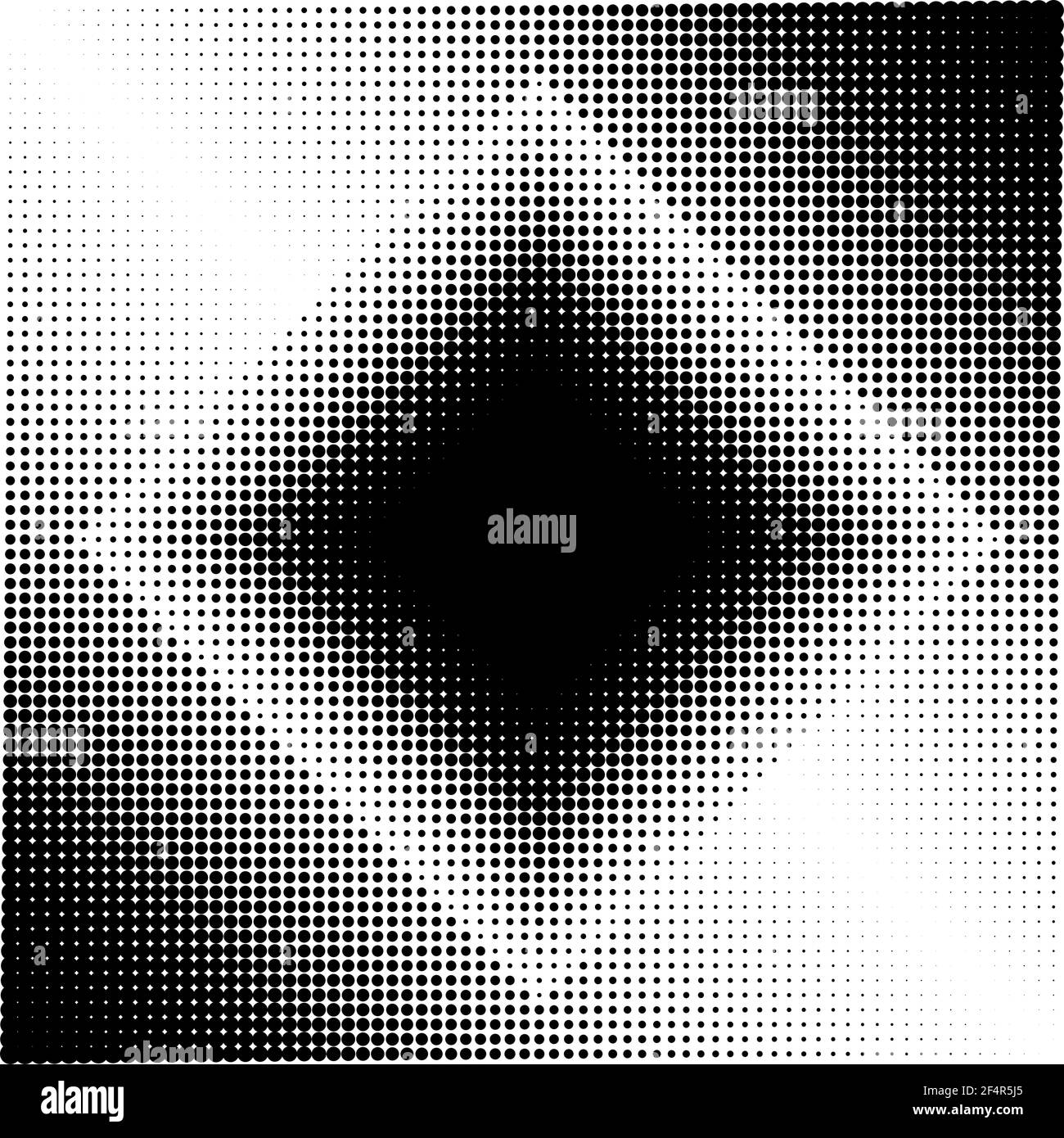 Geometric Shape Halftone Vector Illustration Stock Vector Image & Art ...