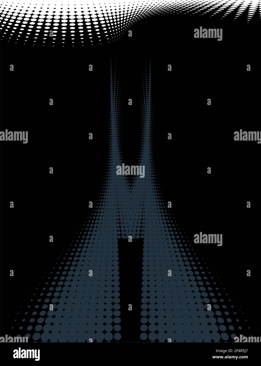 Background Composition, Web Template (Halftone) Vector Illustration ...