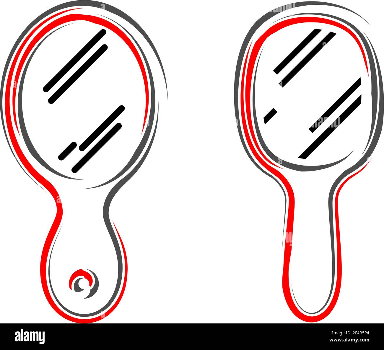 Vanity With Mirror Icon Vector Illustration Stock Vector Image & Art ...