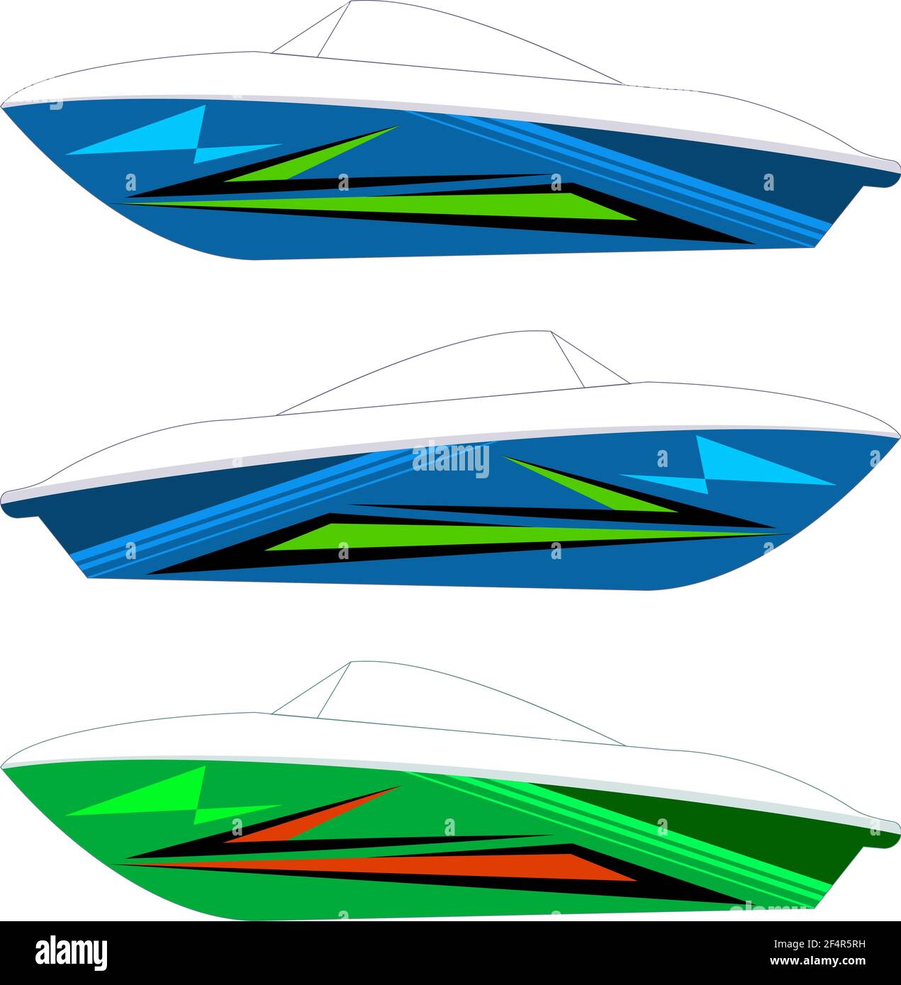 Boat graphics stripe vinyl ready hi-res stock photography and images ...