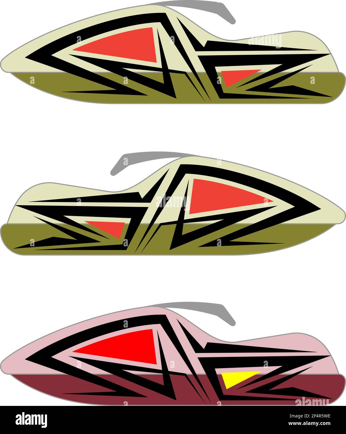 Snowmobile marks Stock Vector Images - Alamy