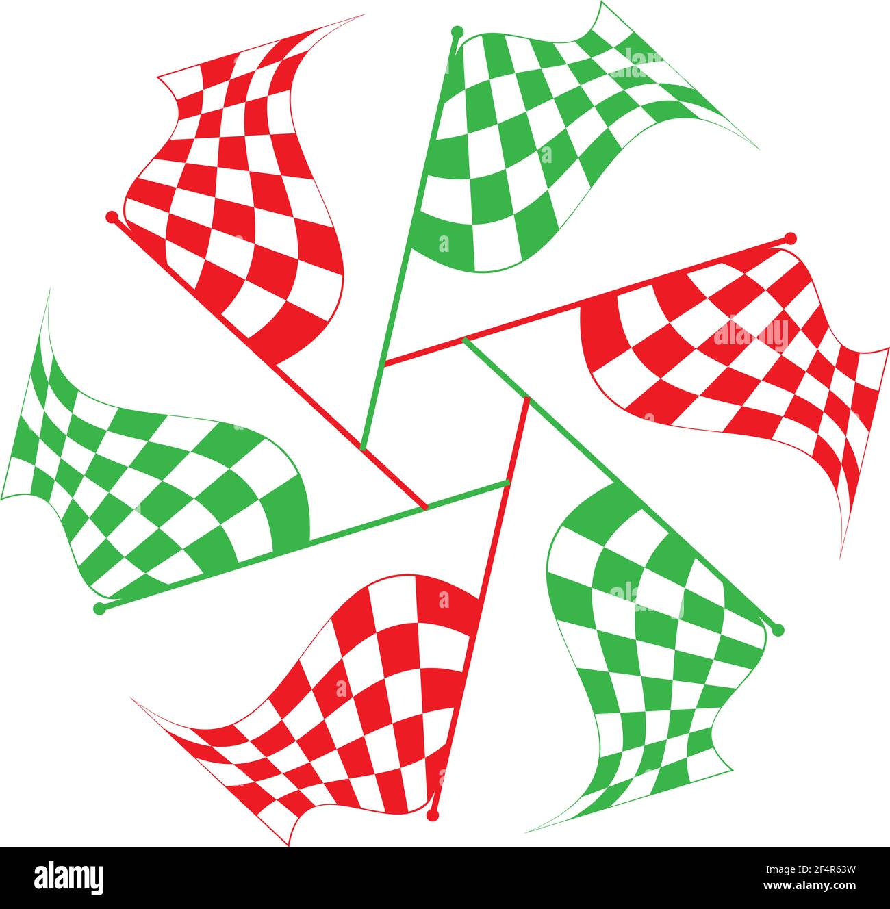 Race Flag Various Designs, Vinyl Ready Vector Illustration Stock Vector ...