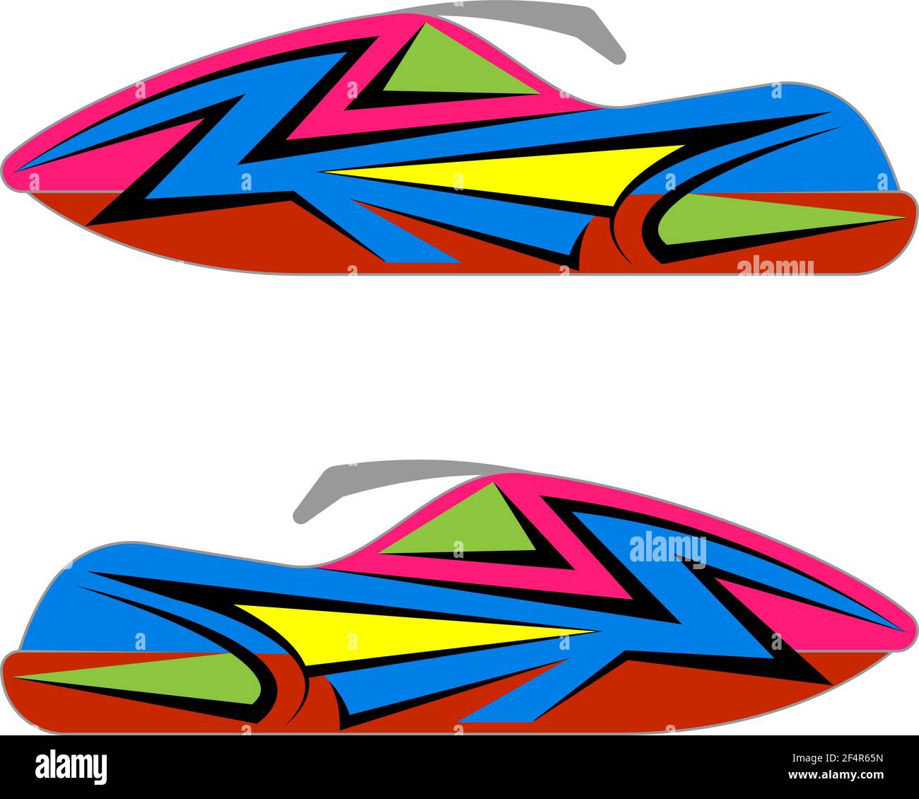 Snowmobile, Snow Machine, Motorcycle, Bike, Scooter Graphics, Stripe ...