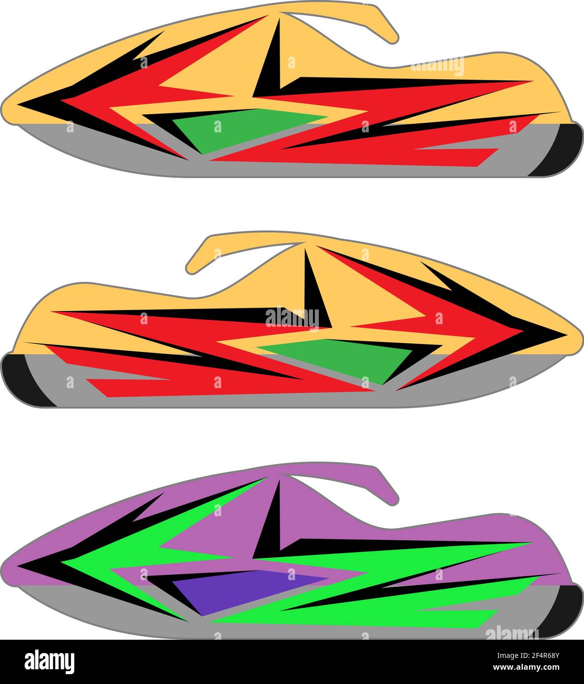 Snowmobile, Snow Machine, Motorcycle, Bike, Scooter Graphics, Stripe ...