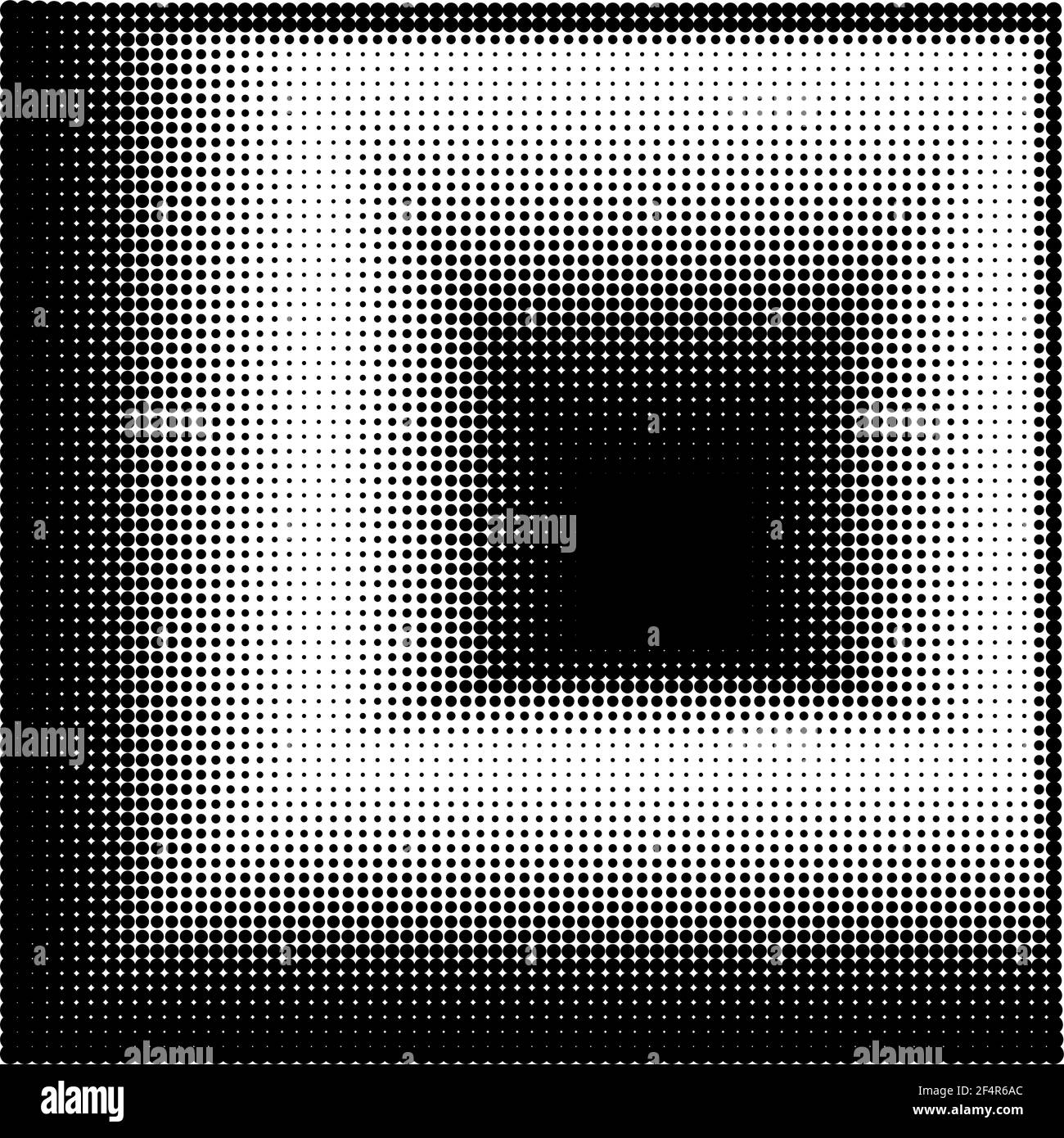 Geometric Shape Halftone Vector Illustration Stock Vector Image & Art ...