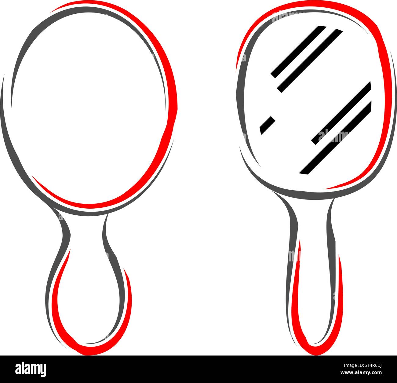 Vanity With Mirror Icon Vector Illustration Stock Vector Image & Art ...