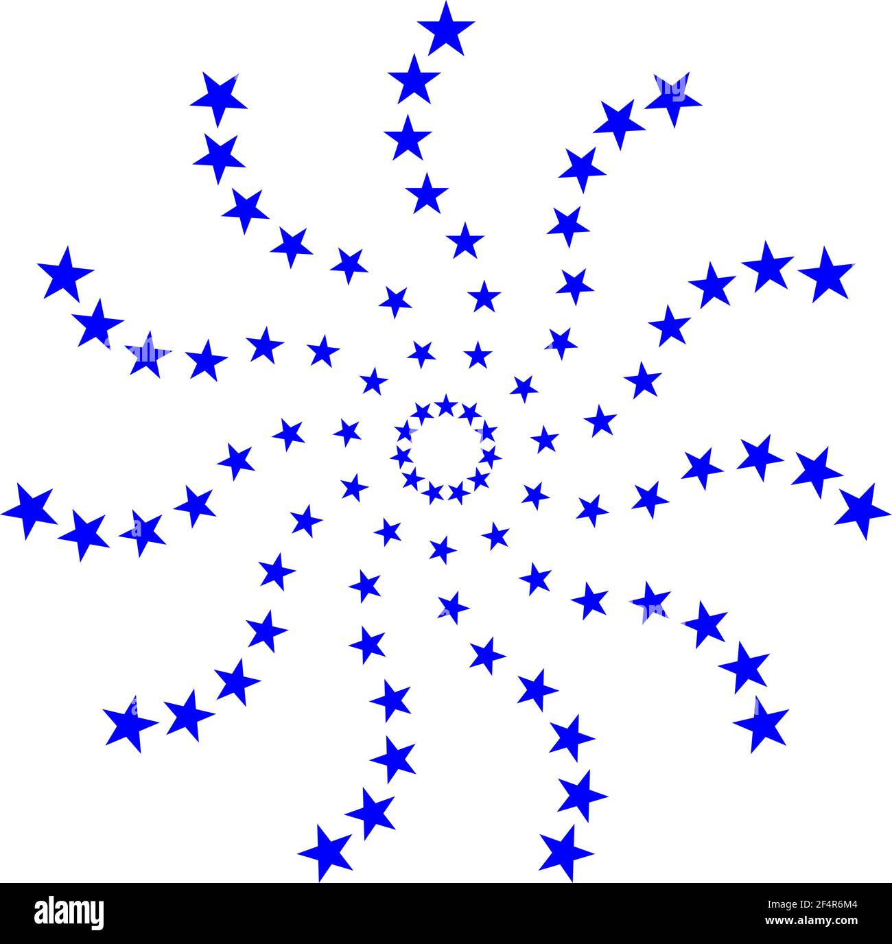 Stars In Circle Vector Illustration Stock Vector Image & Art - Alamy