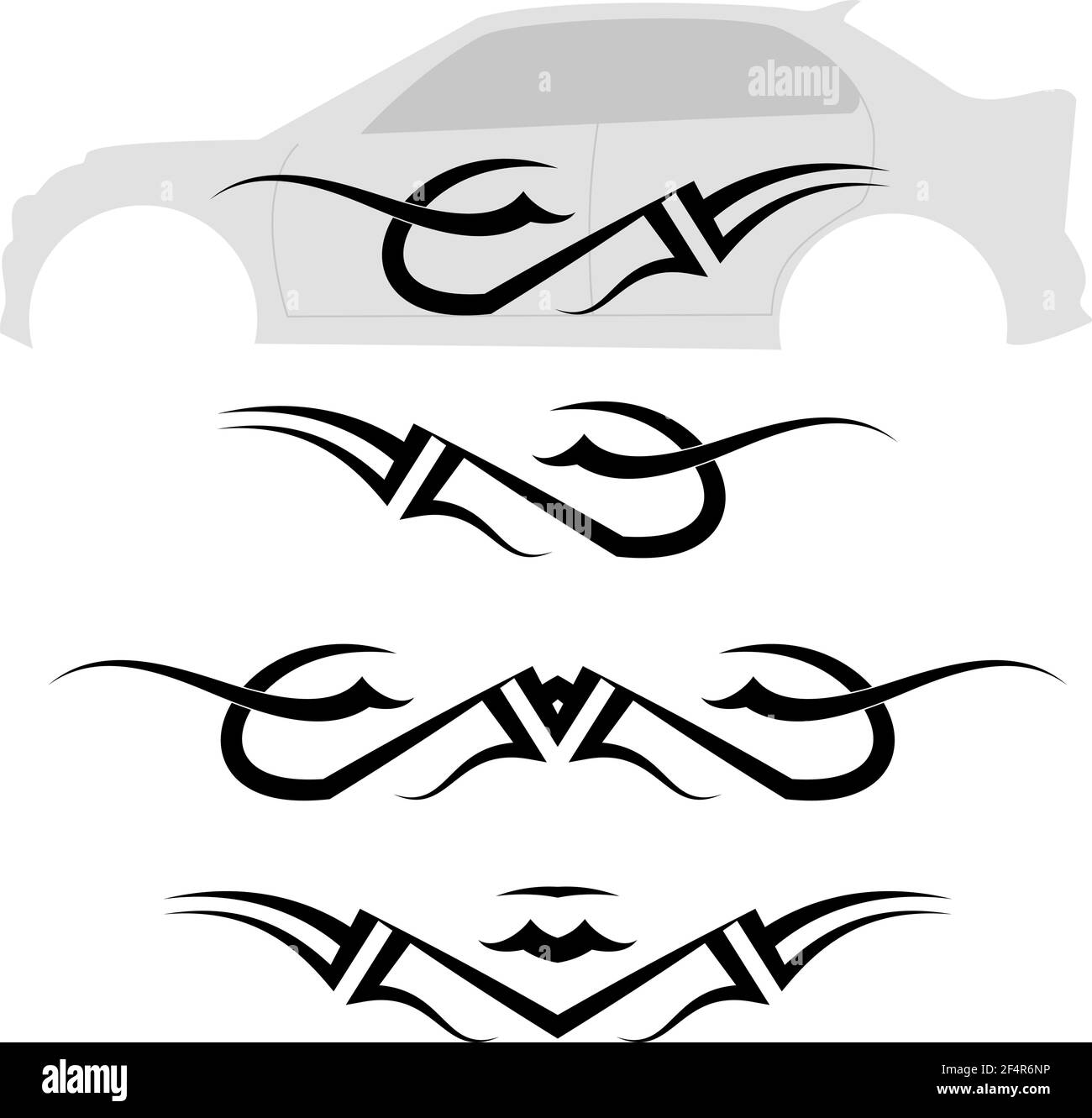 Tribal Car Decals Graphics