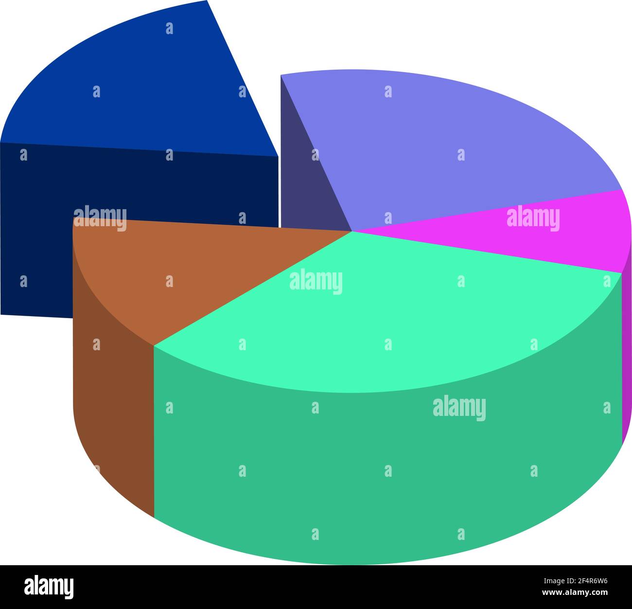 Area chart icon data Stock Vector Images - Alamy