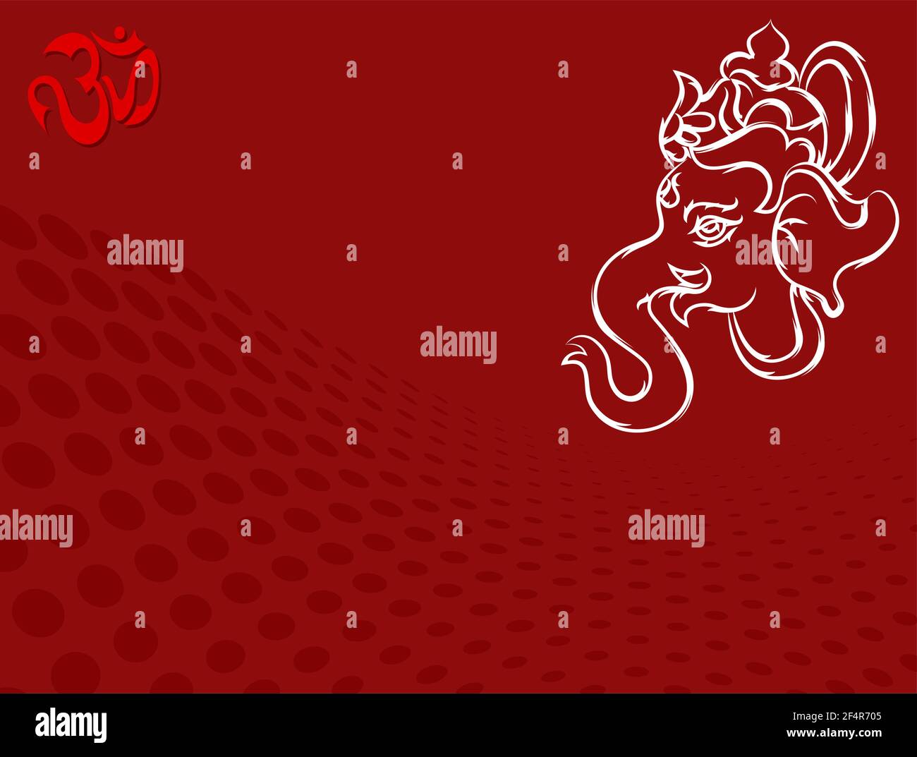 Ganesha The Lord Of Wisdom Vector Illustration Stock Vector Image & Art ...