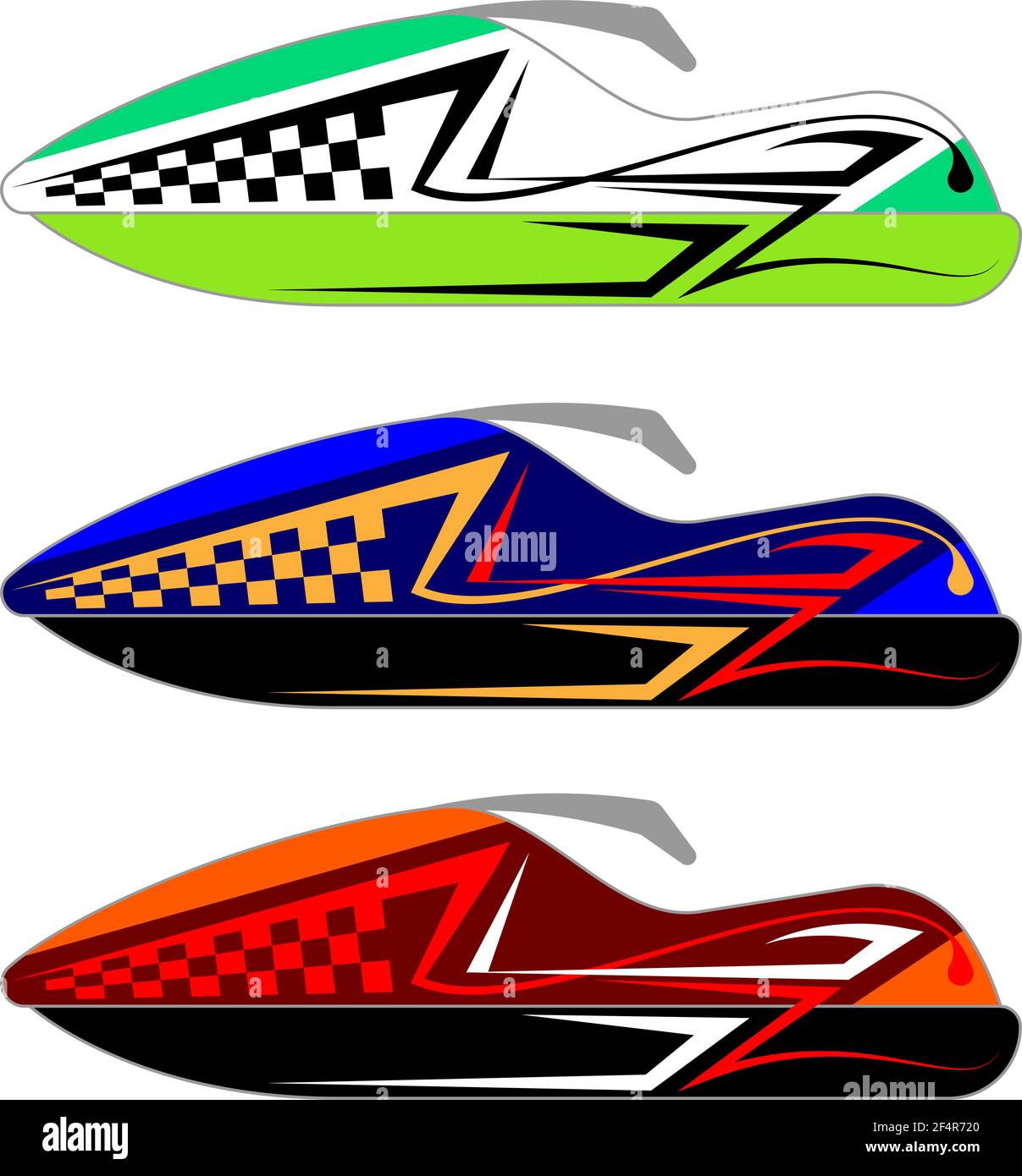 Snowmobile, Snow Machine, Motorcycle, Bike, Scooter Graphics, Stripe ...