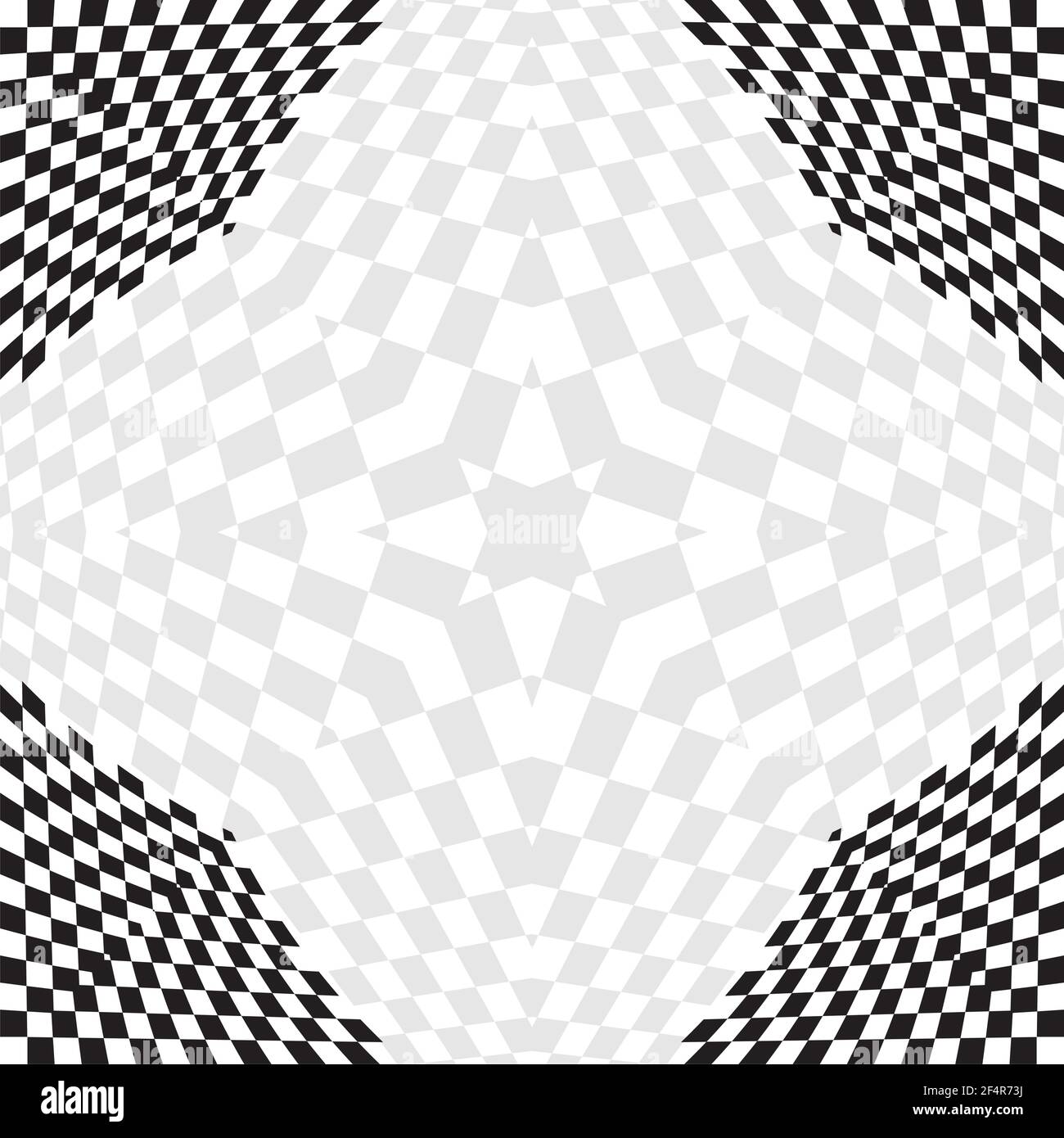 Checkered Background Design Vector Illustration Stock Vector Image ...