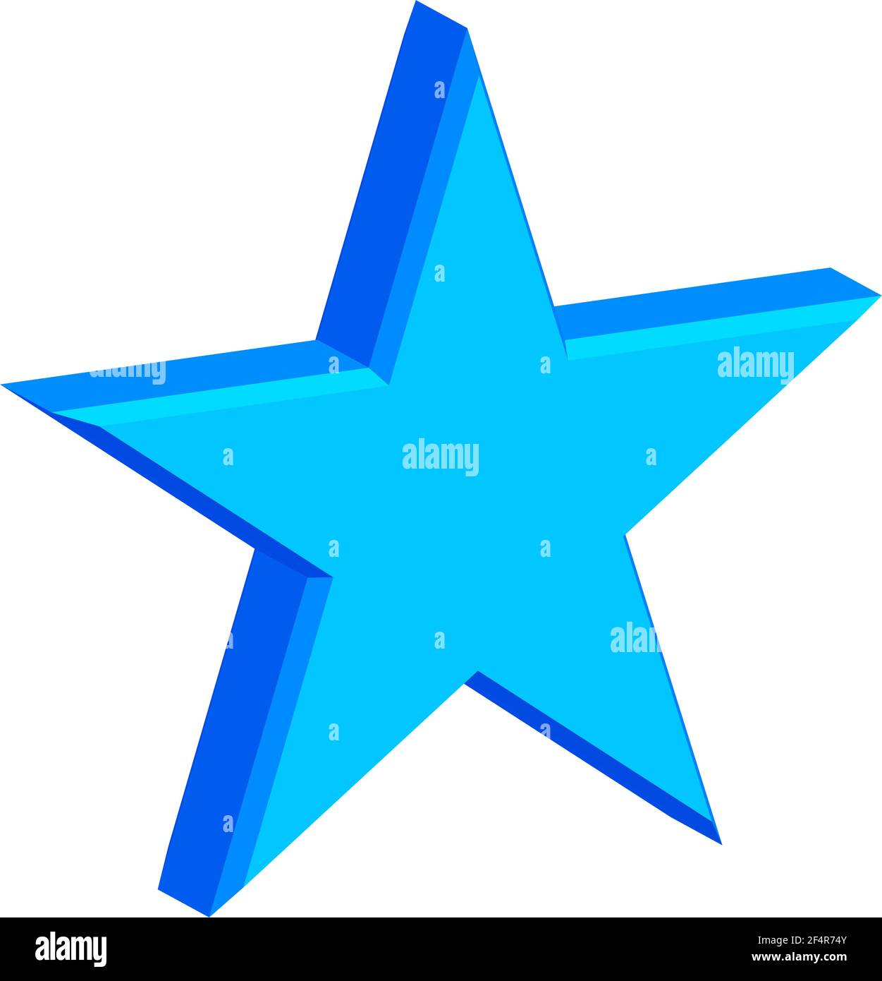 Star Design 3D Vector Illustration Stock Vector Image & Art - Alamy
