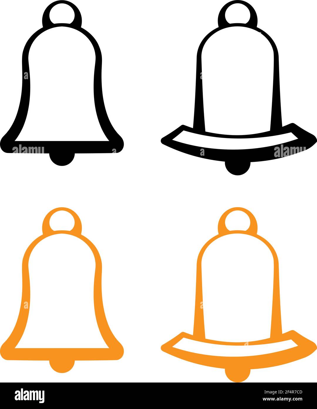 Bell Icon Vector Illustration Stock Vector Image & Art - Alamy
