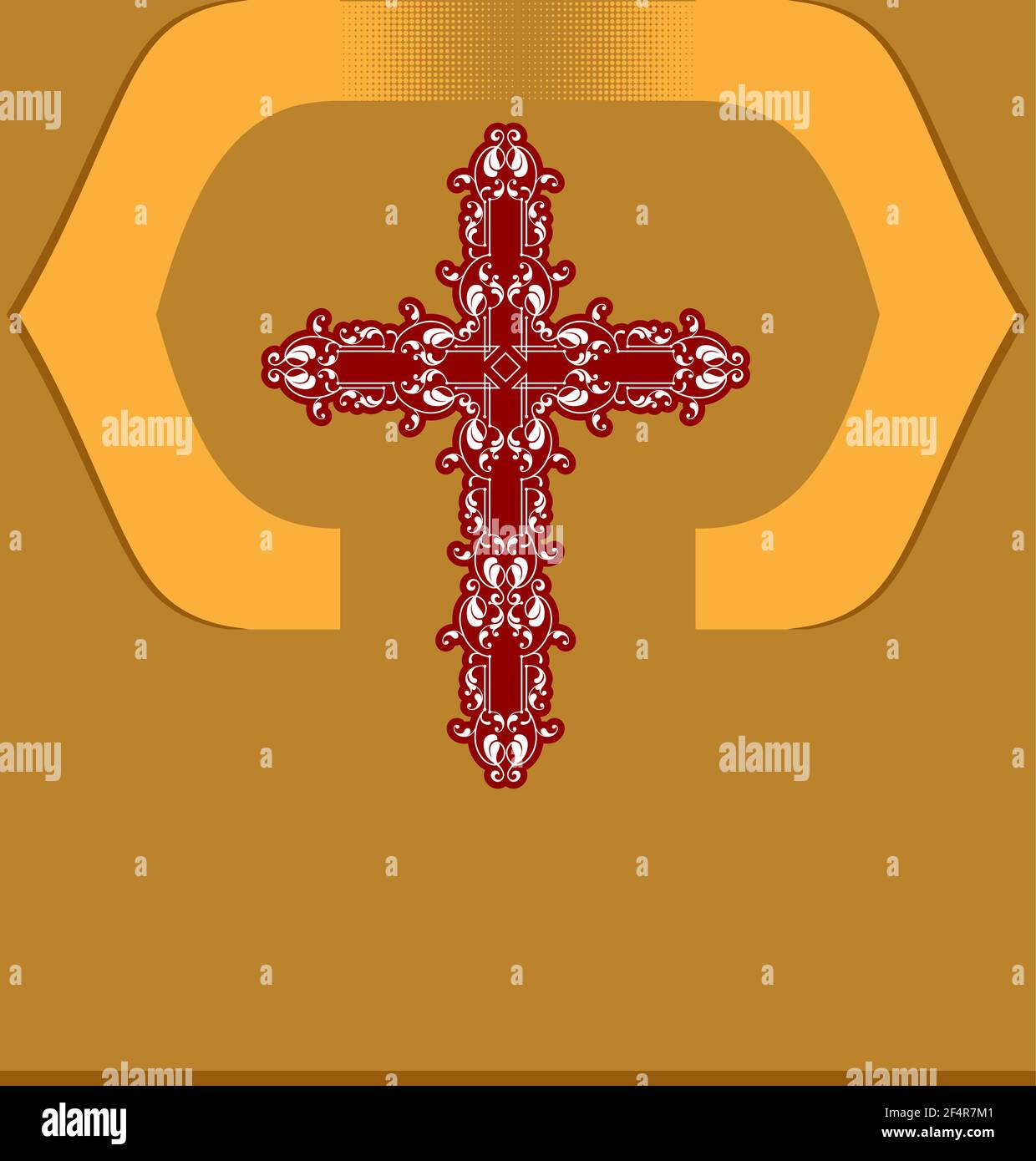 Christian Cross Design Vector Art Stock Vector Image & Art - Alamy