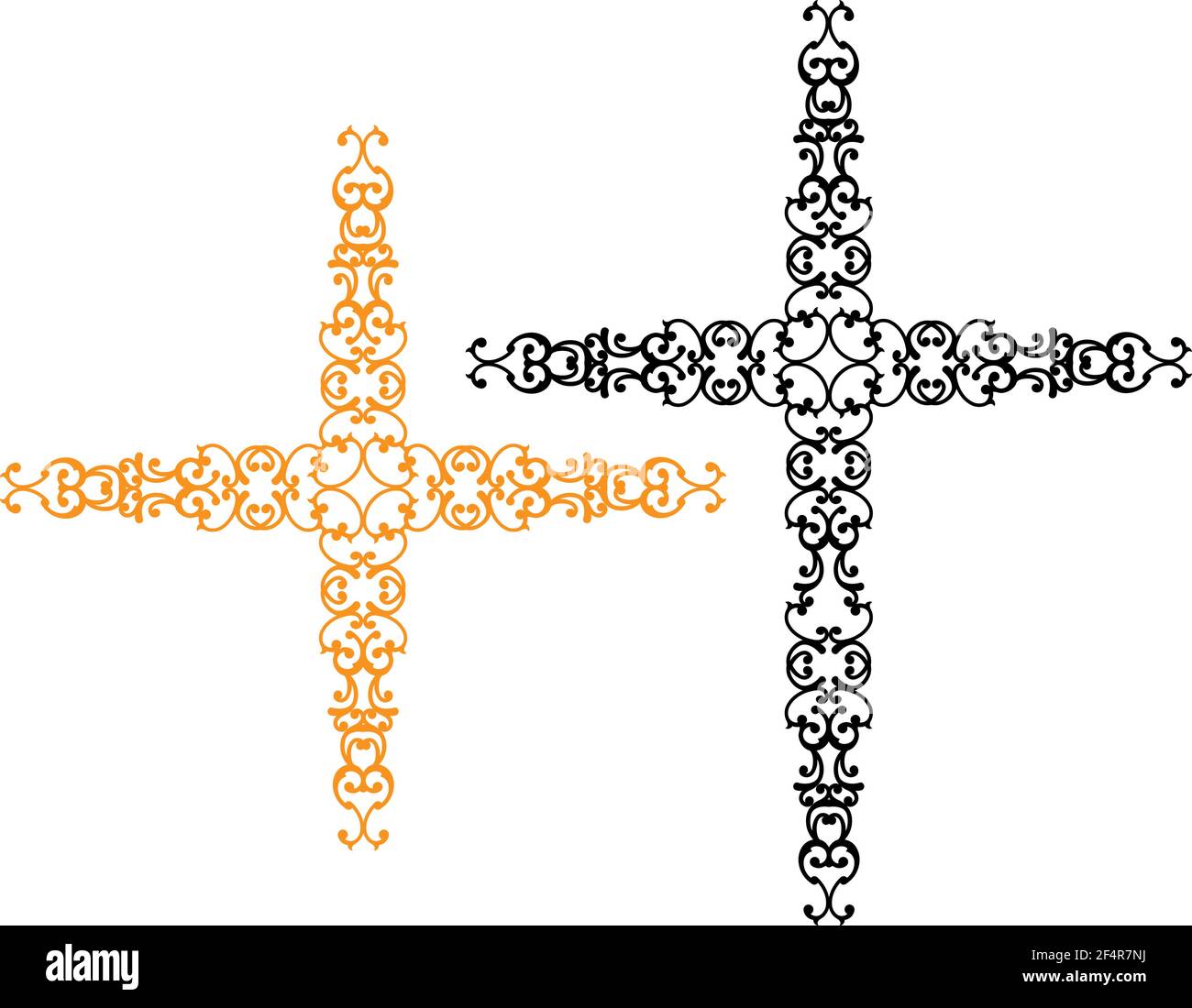 Christian Cross Design Vector Art Stock Vector Image & Art - Alamy