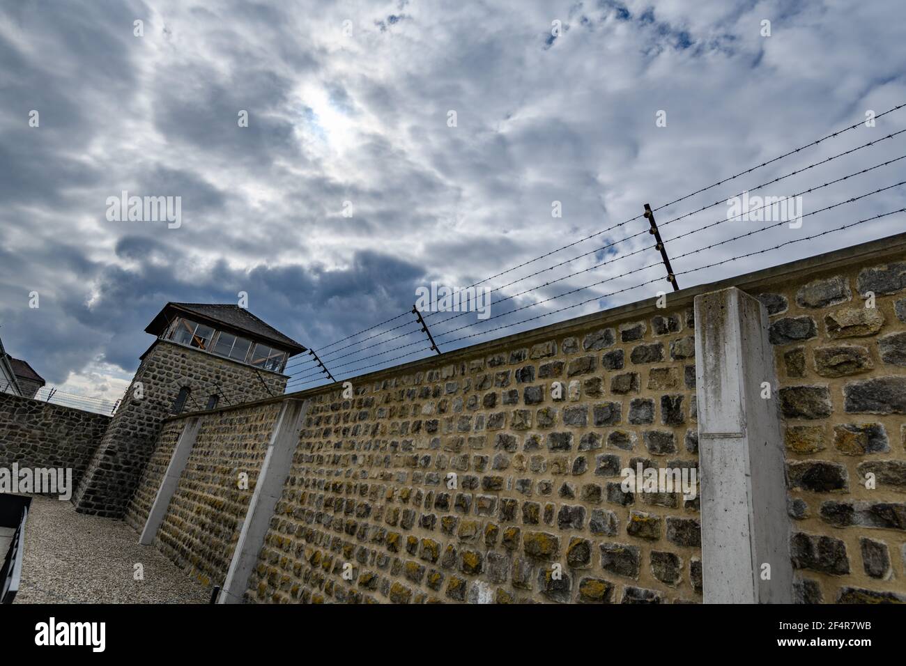 mauthausen, austria, 26 march 2019, kz memorial mauthausen ...