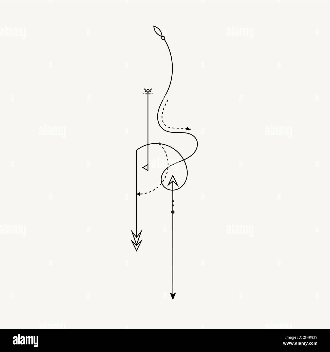 Tattoo vector art hi-res stock photography and images - Alamy