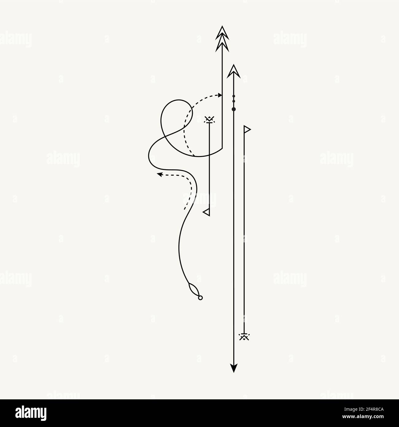 Line Dot Tattoo Vector Art Stock Vector Image & Art - Alamy