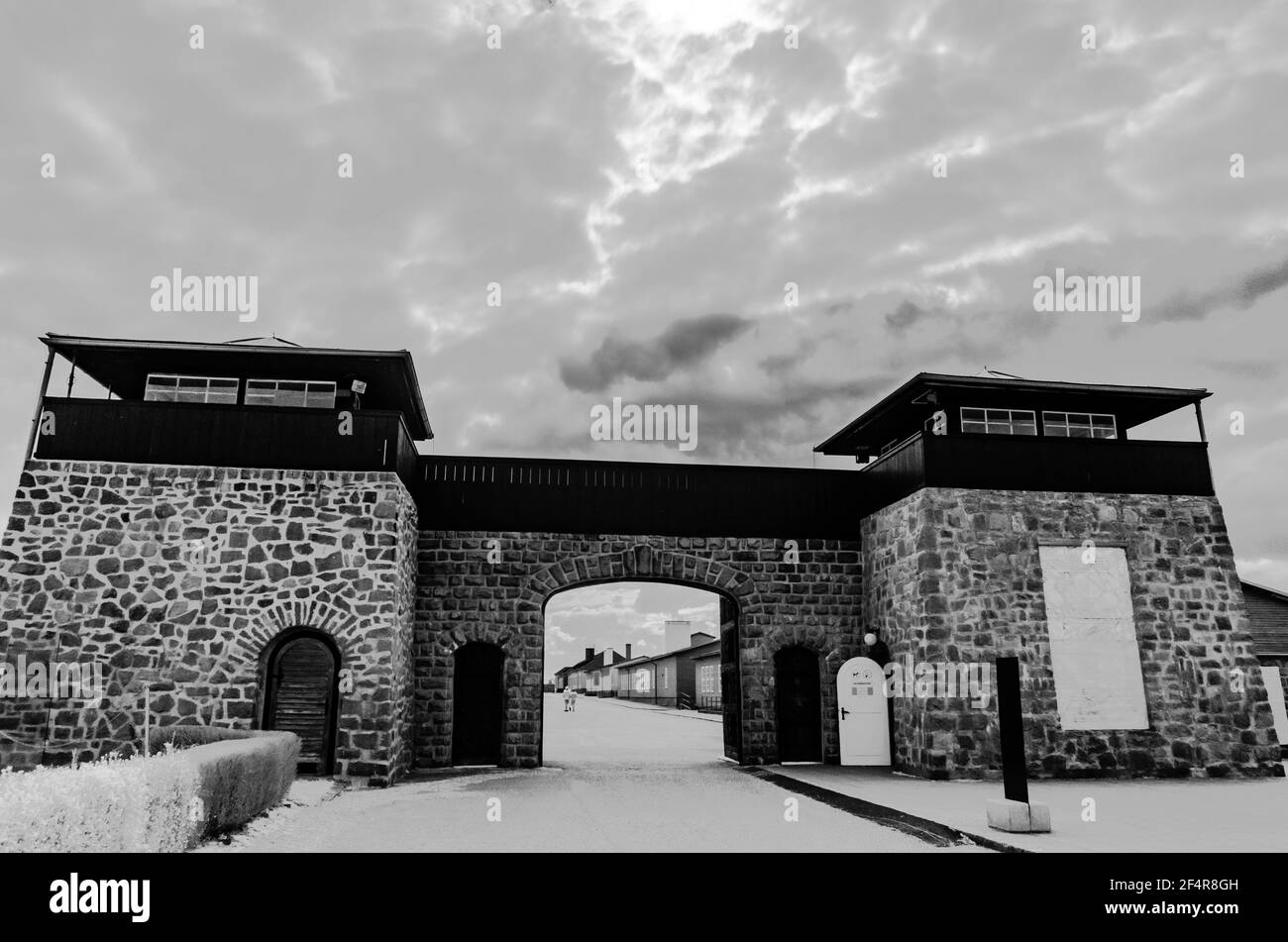 Austria Mauthausen Concentration Camp Crematorium High Resolution Stock ...