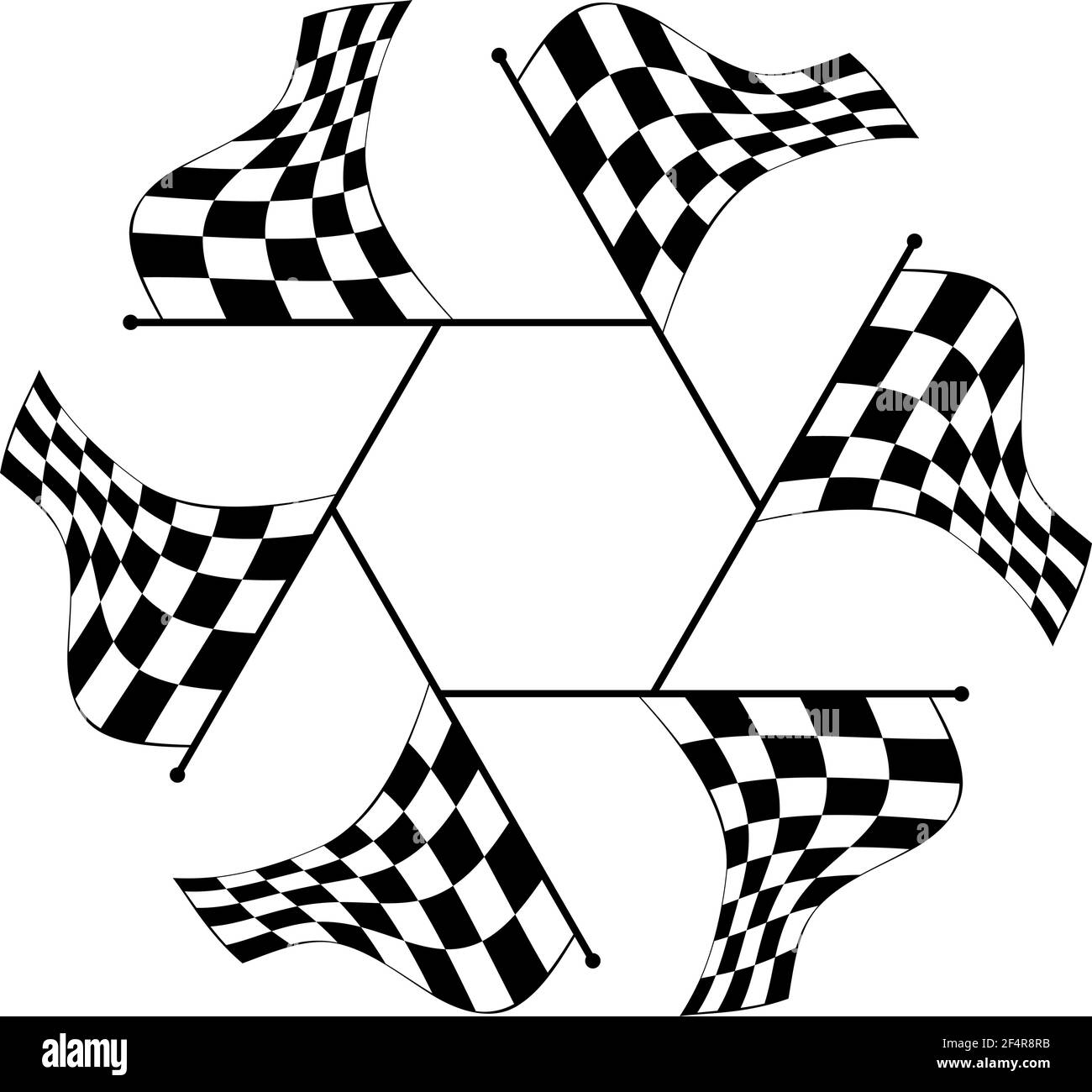 Race Flag Various Designs, Vinyl Ready Vector Illustration Stock Vector ...