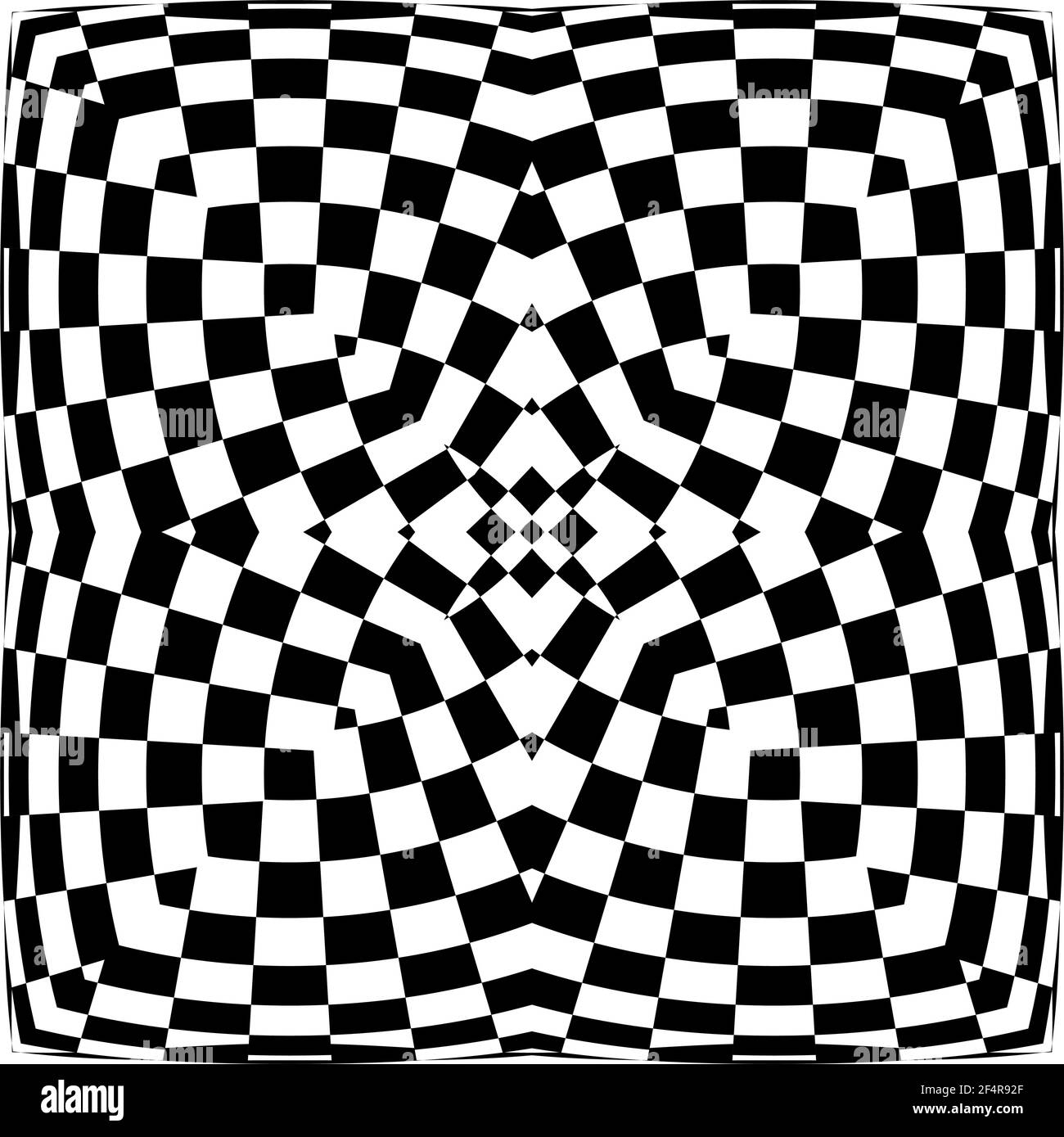 Checkered Background Design Vector Illustration Stock Vector Image ...