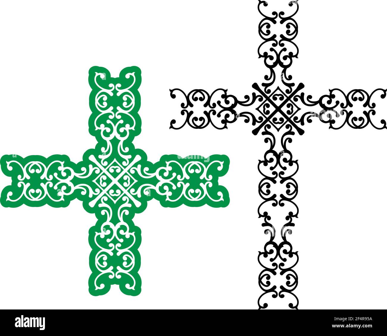 Christian Cross Design Vector Art Stock Vector Image & Art - Alamy