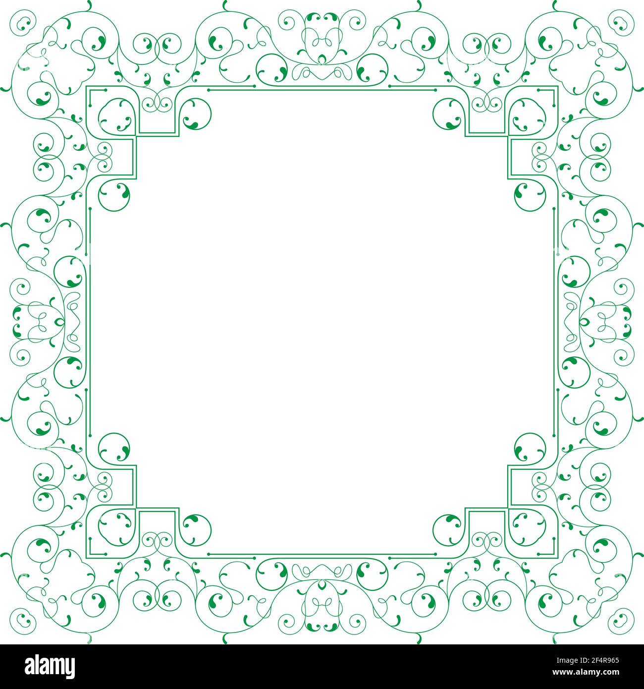 Frame Border Design Vector Illustration Stock Vector Image & Art - Alamy