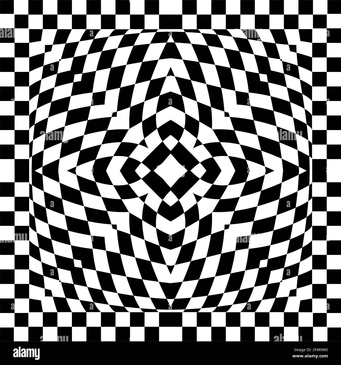 Checkered Background Design Vector Illustration Stock Vector Image ...