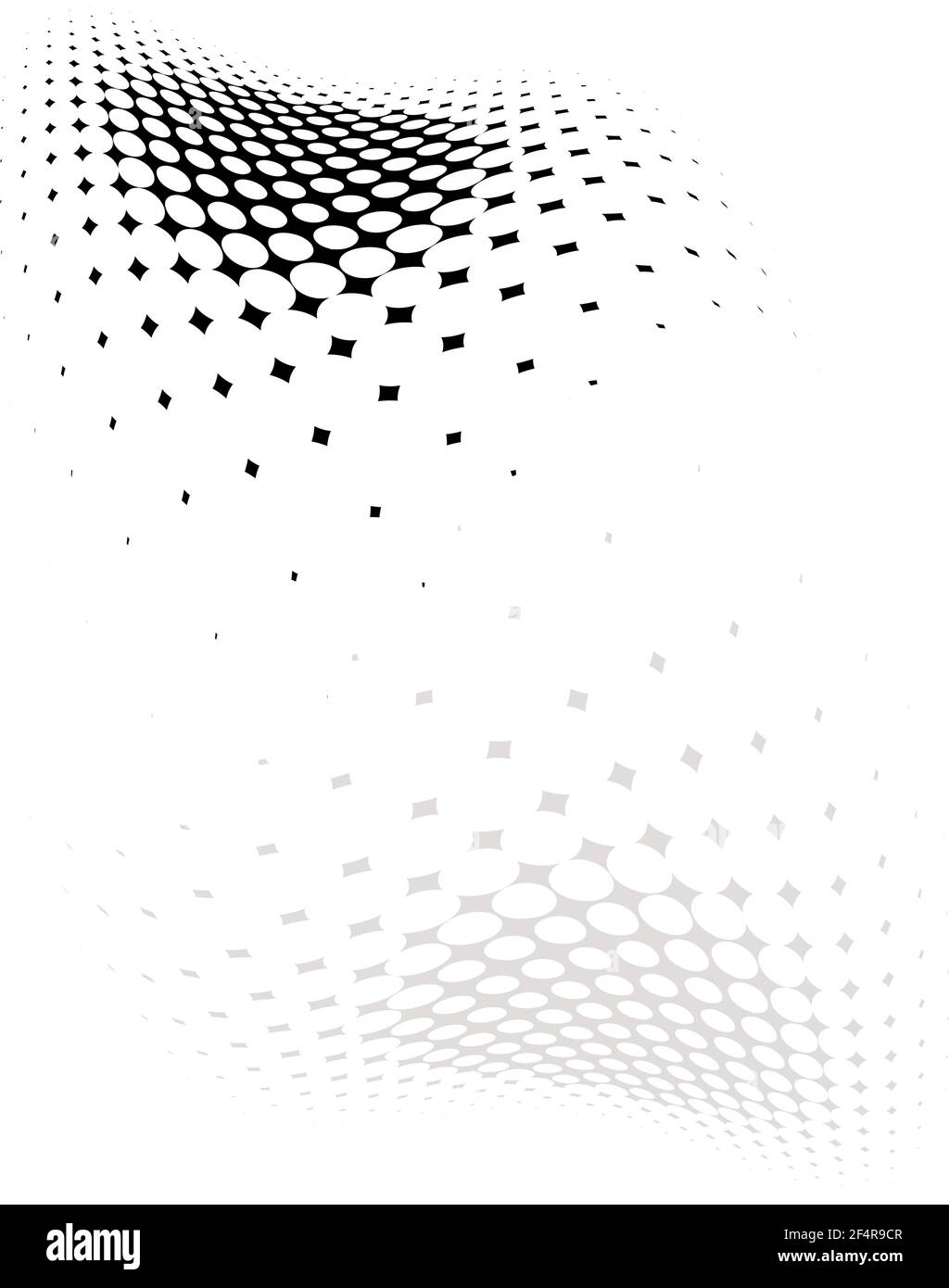 Background Composition, Web Template (Halftone) Vector Illustration ...