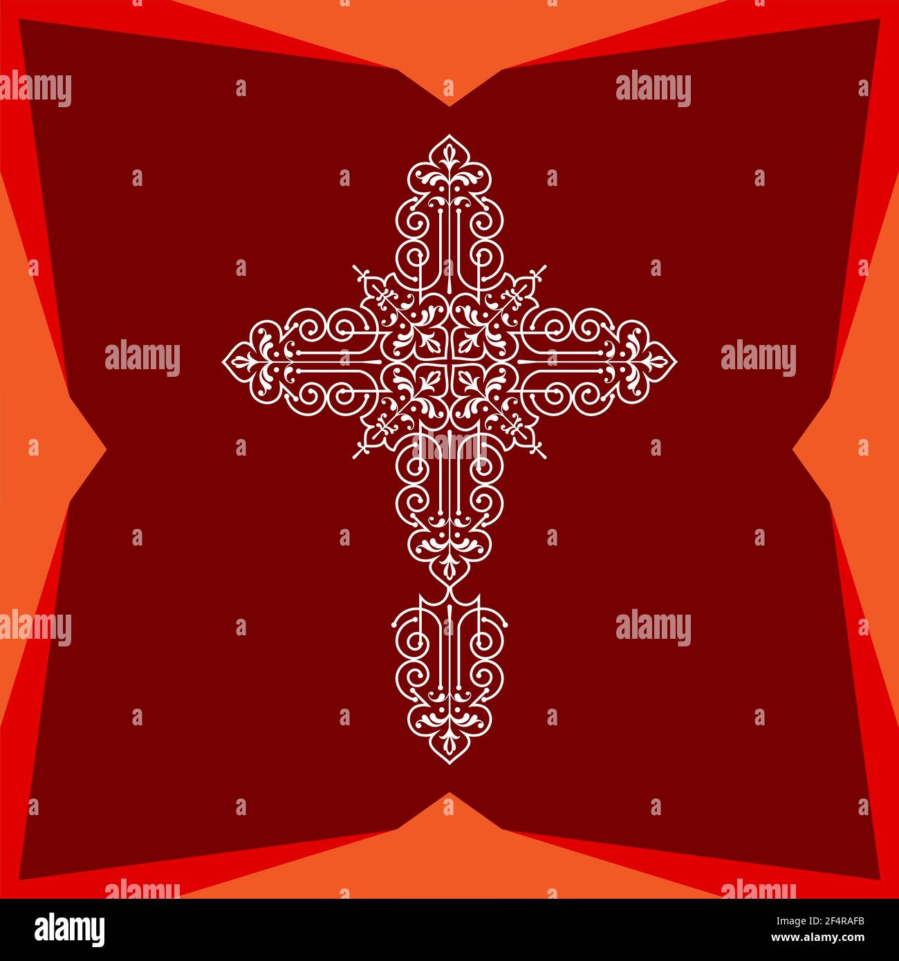 Christian Cross Design Vector Art Stock Vector Image & Art - Alamy