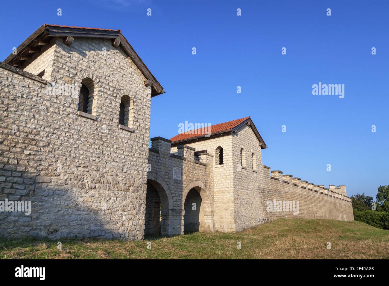 Roman fort reconstruction hi-res stock photography and images - Alamy