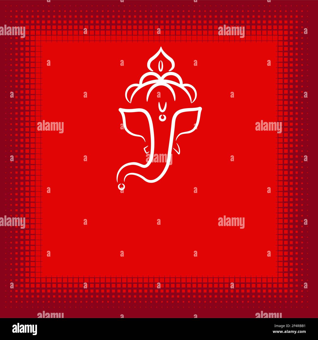 Ganesha The Lord Of Wisdom Vector Illustration Stock Vector Image & Art ...