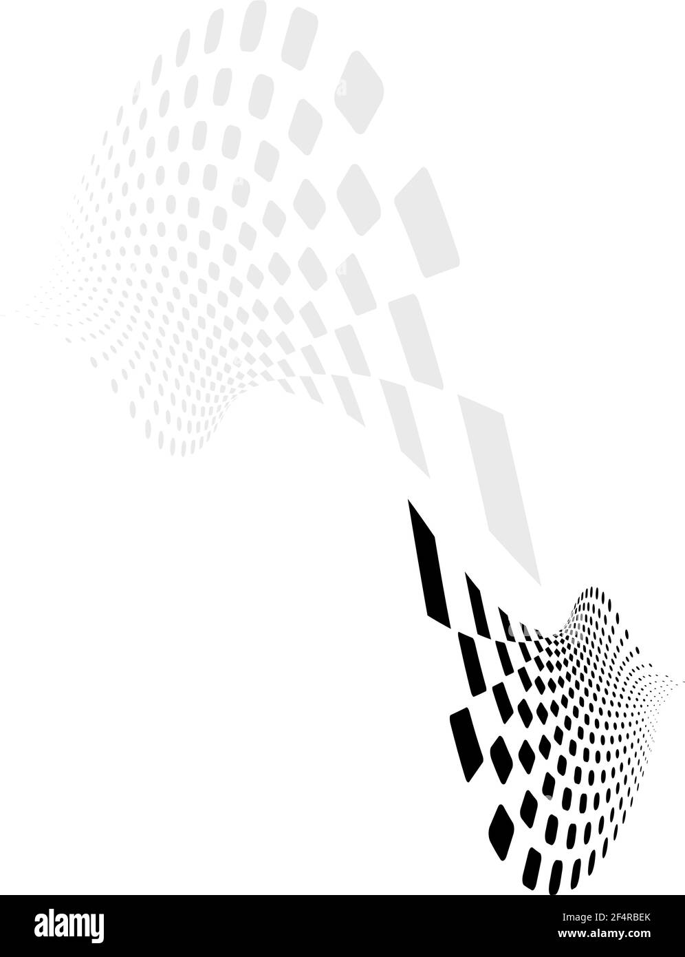 Background Composition, Web Template (Halftone) Vector Illustration ...