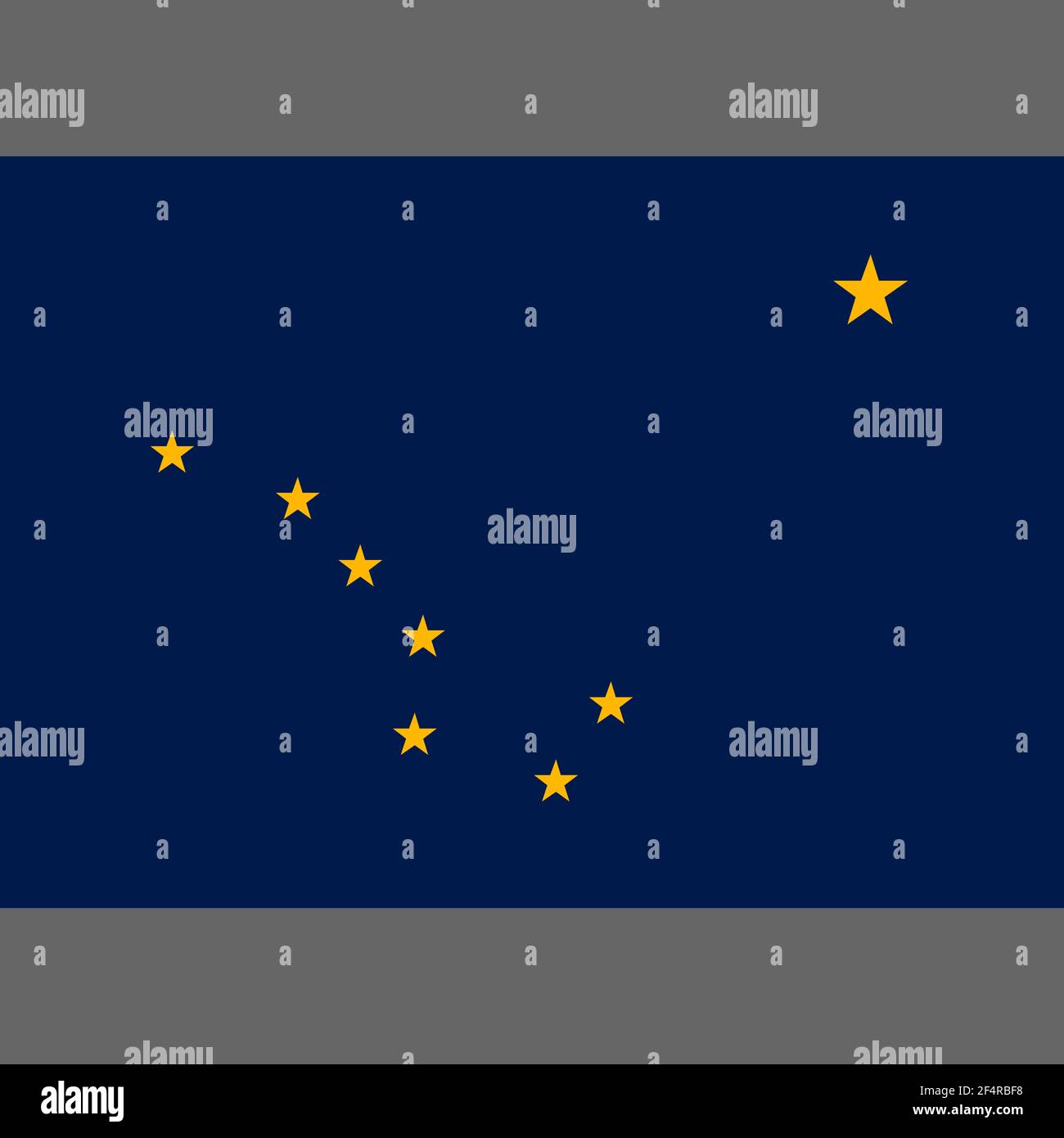 Alaska flag background Stock Vector Images - Alamy