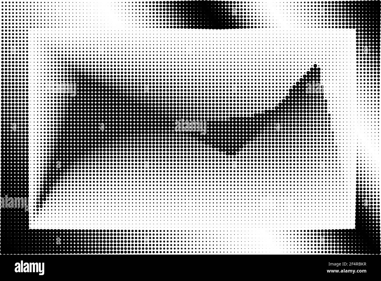 Abstract Halftone Design Vector Illustration Stock Vector Image & Art ...