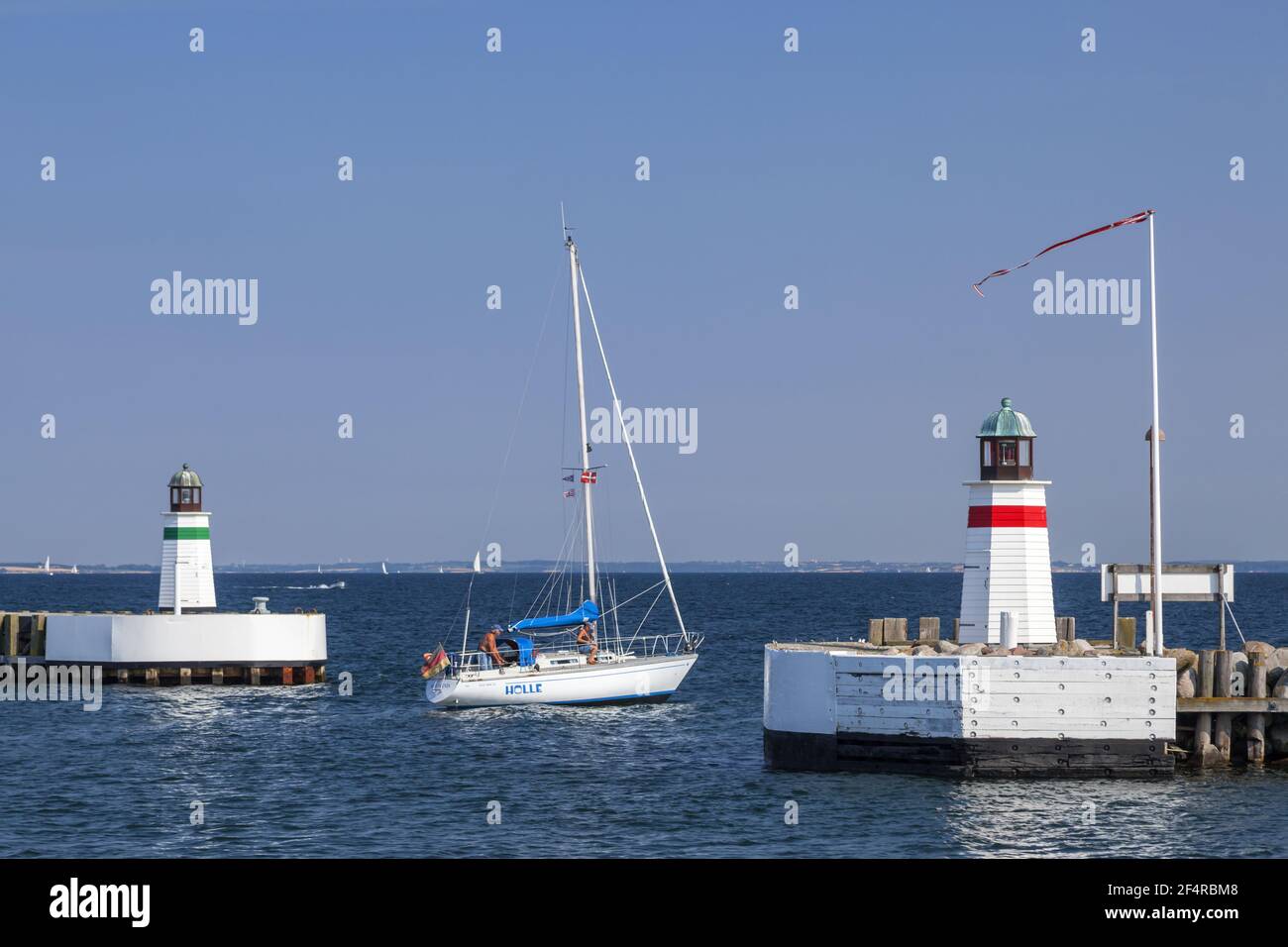 Denmark aero island soby hi-res stock photography and images - Alamy