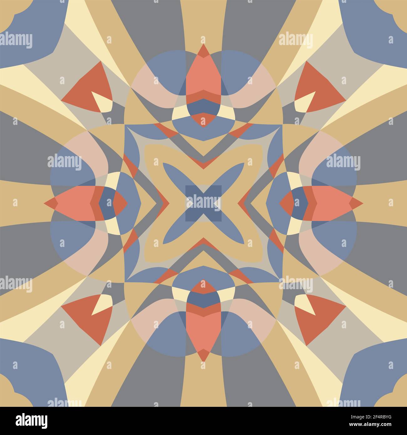 Modern Abstract Painting Wall Art Vector Illustration Stock Vector ...
