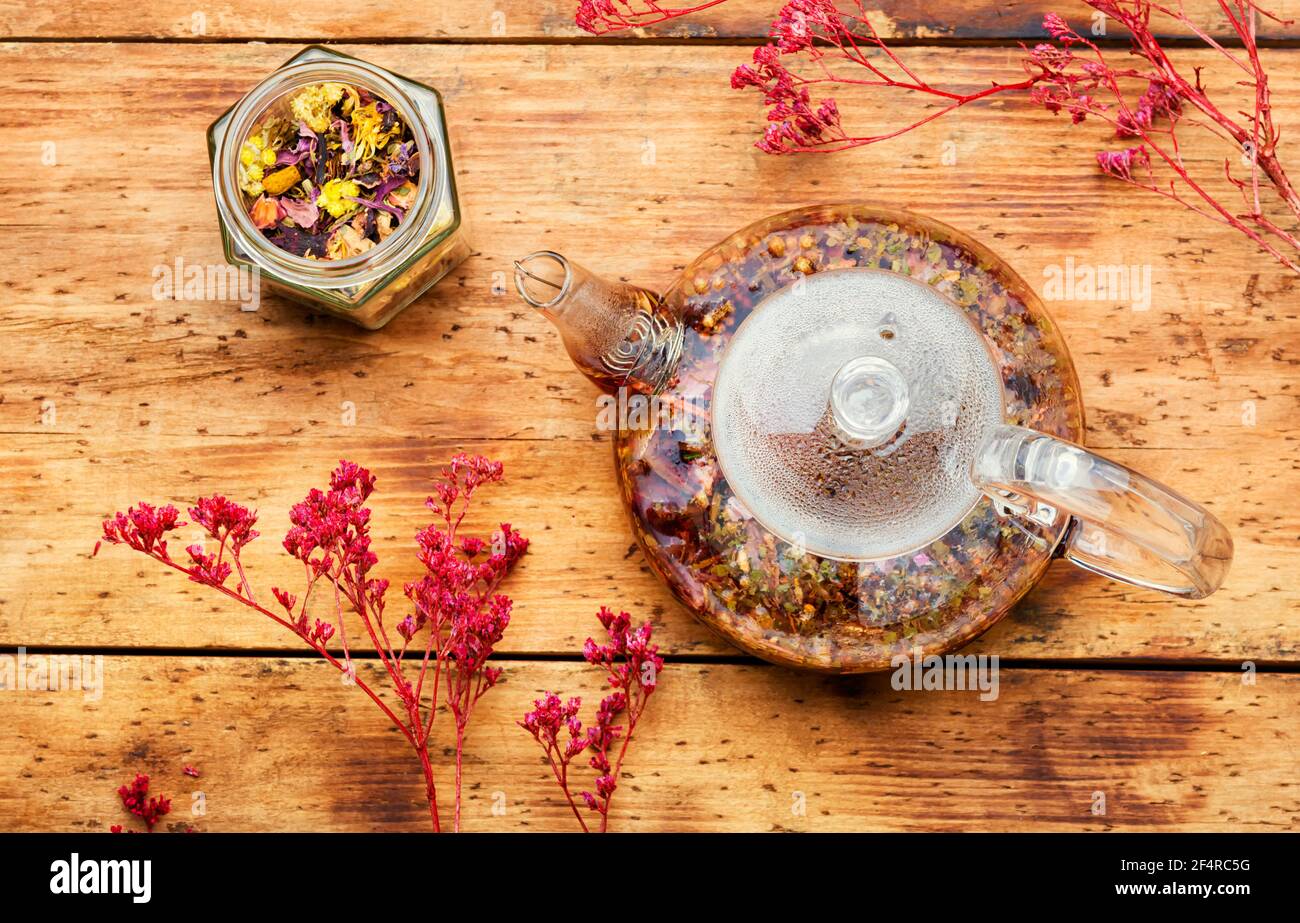 Herbal tea flower hi-res stock photography and images - Alamy