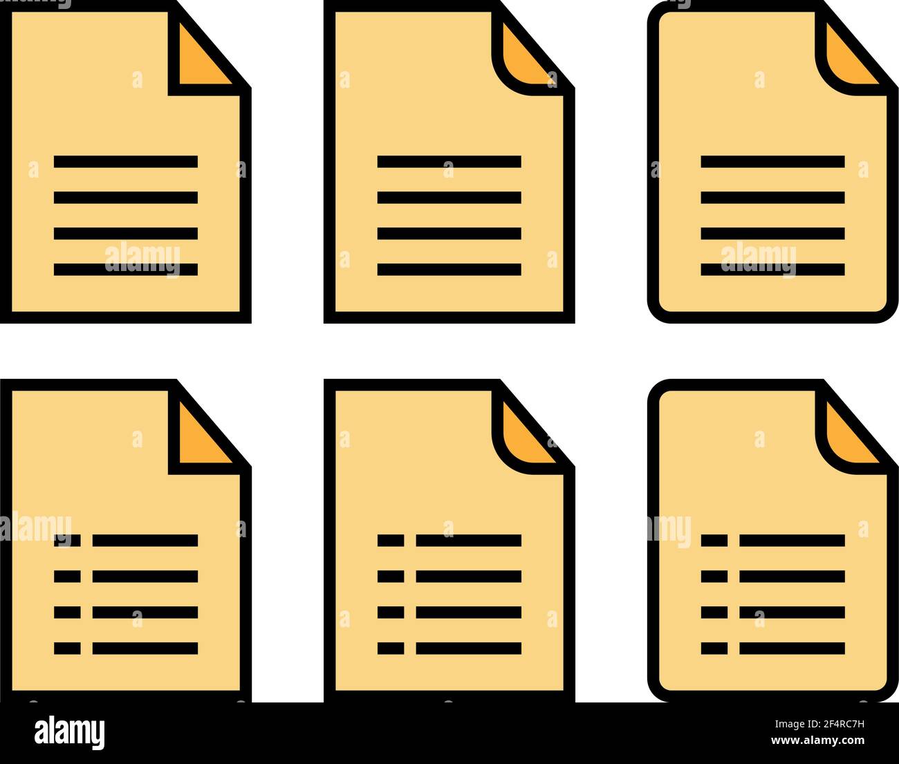 File Icon Symbol Vector Illustration Stock Vector Image & Art - Alamy