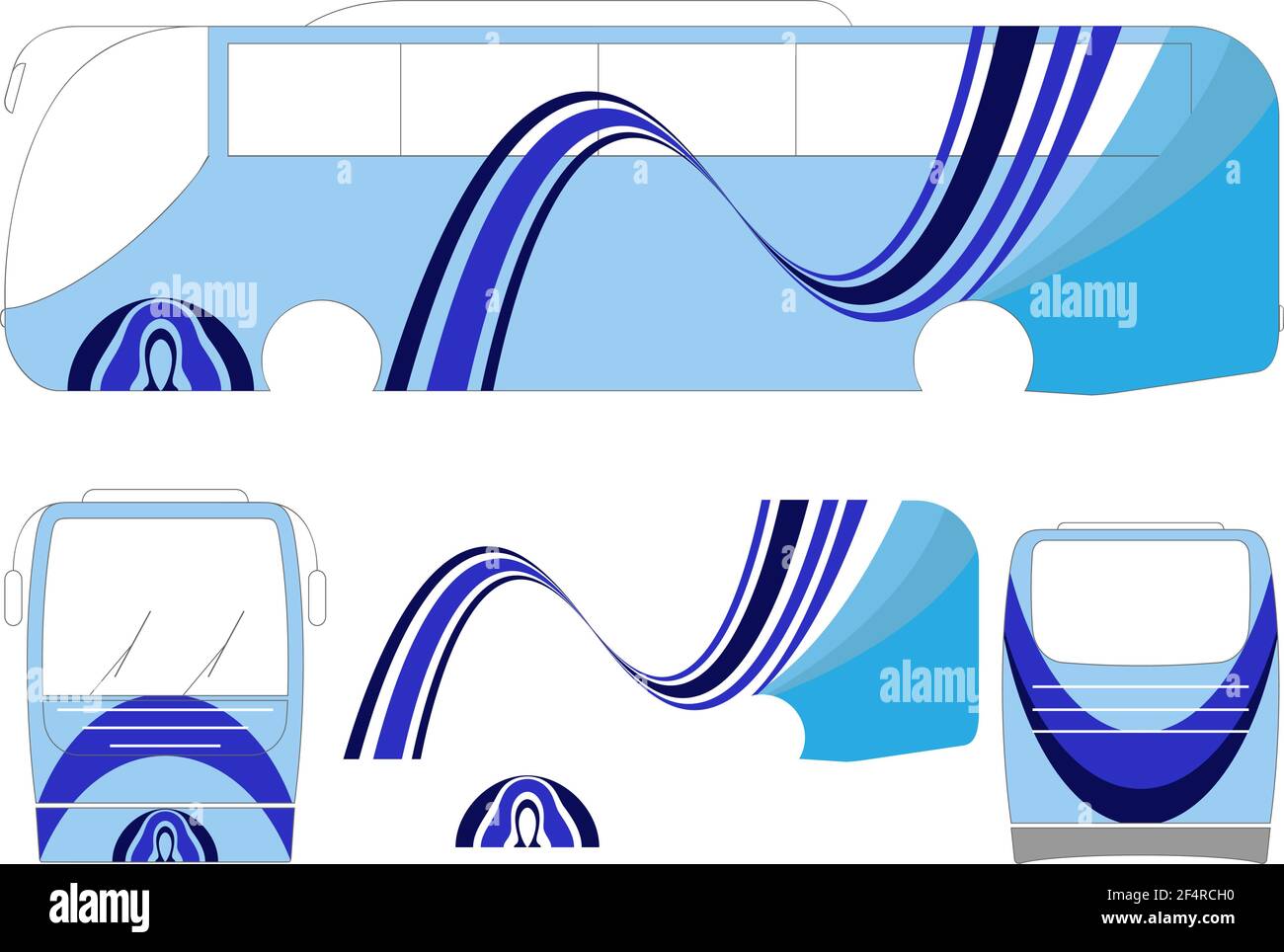 Coach bus vector vectors hi-res stock photography and images - Alamy